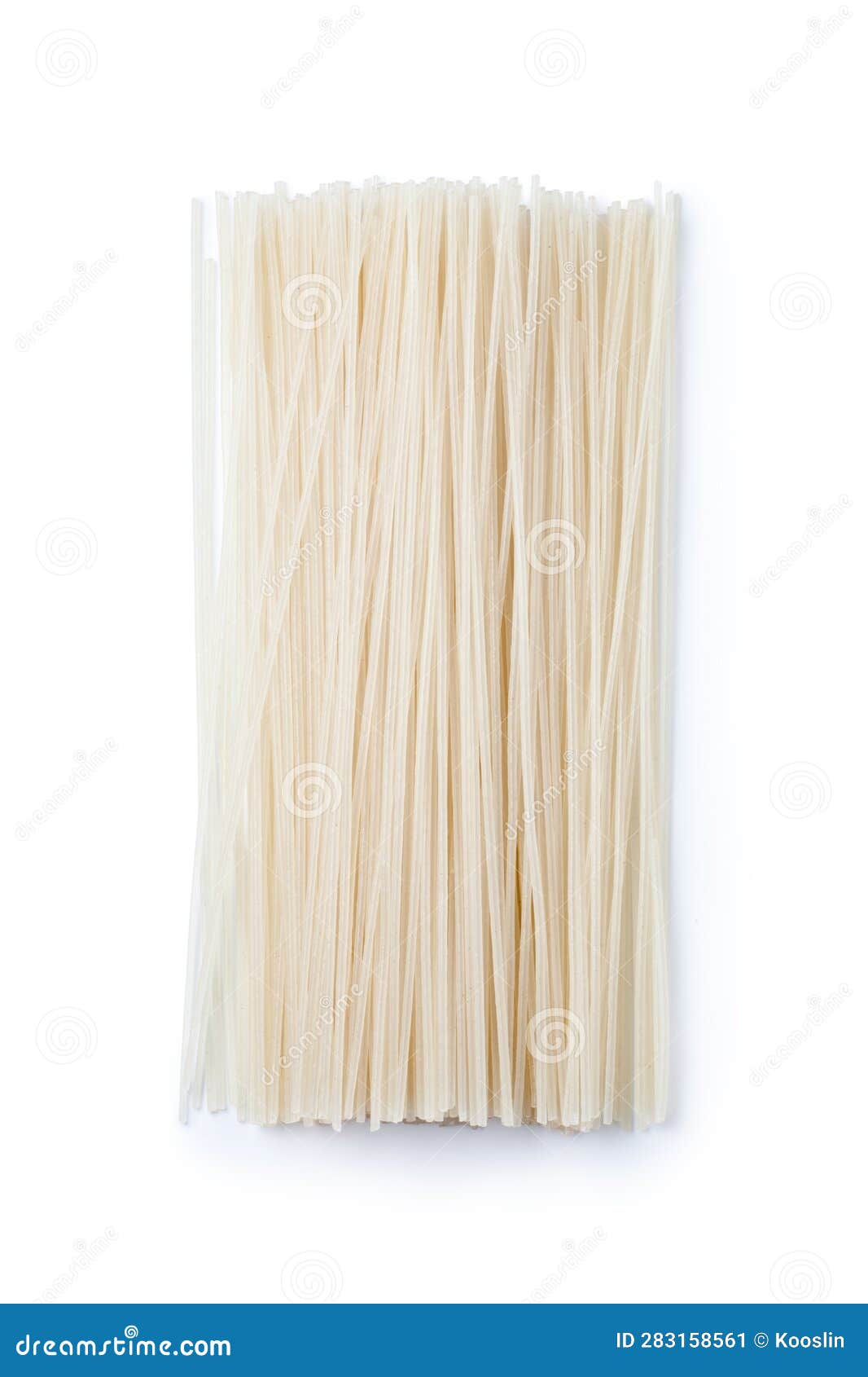 Dried rice noodles stock image. Image of nutrition, cuisine - 283158561