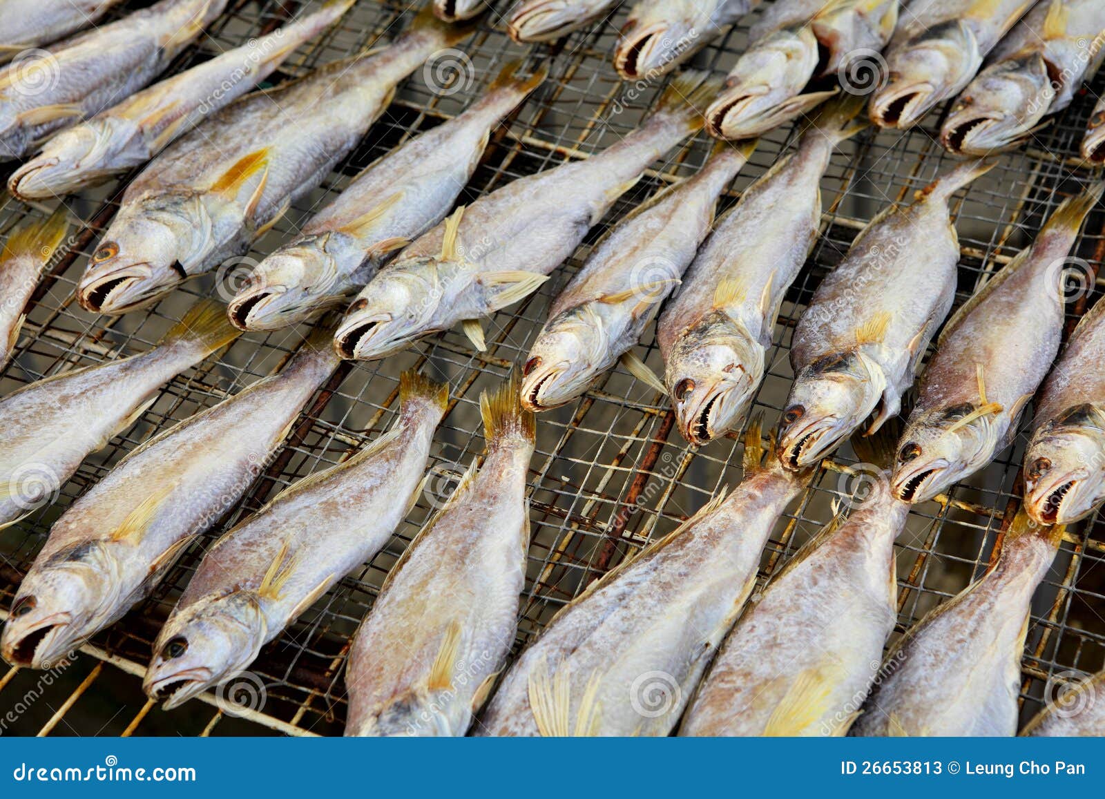 Dried salt Fish stock image. Image of gourmet, light - 26653813