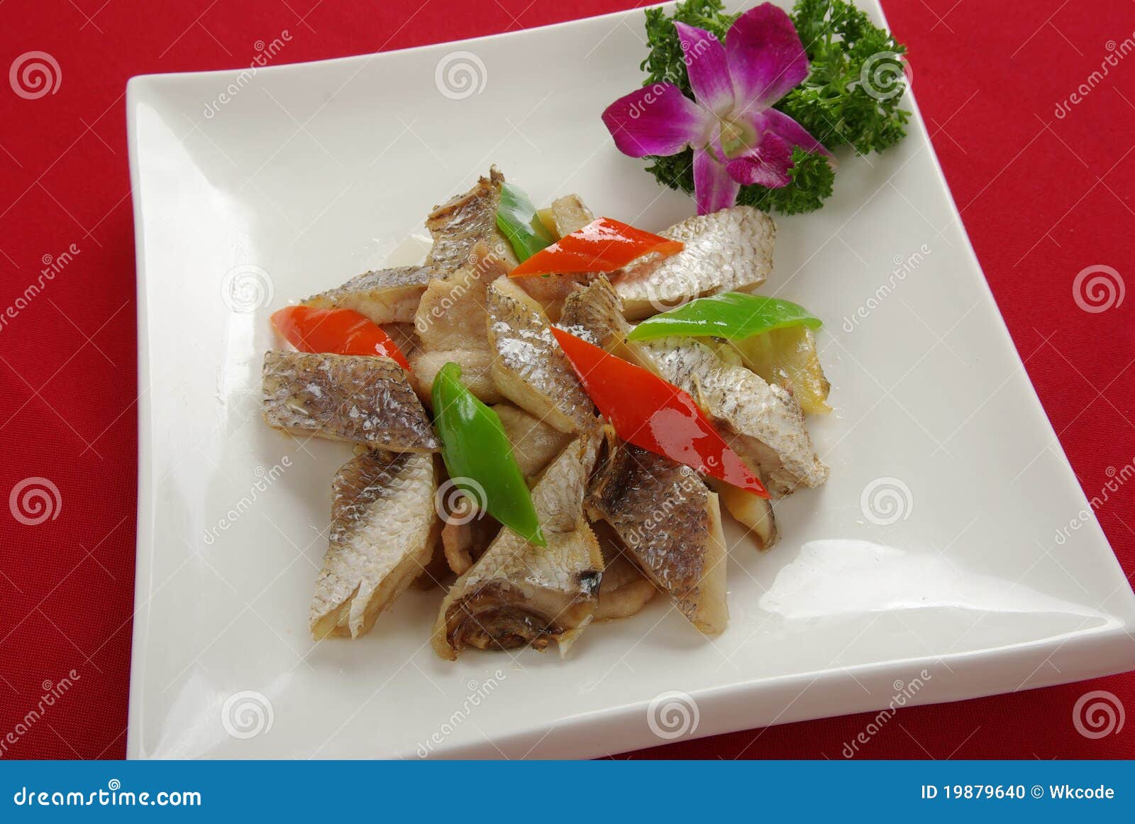 Dried salted fish stock photo. Image of beauty, health - 19879640