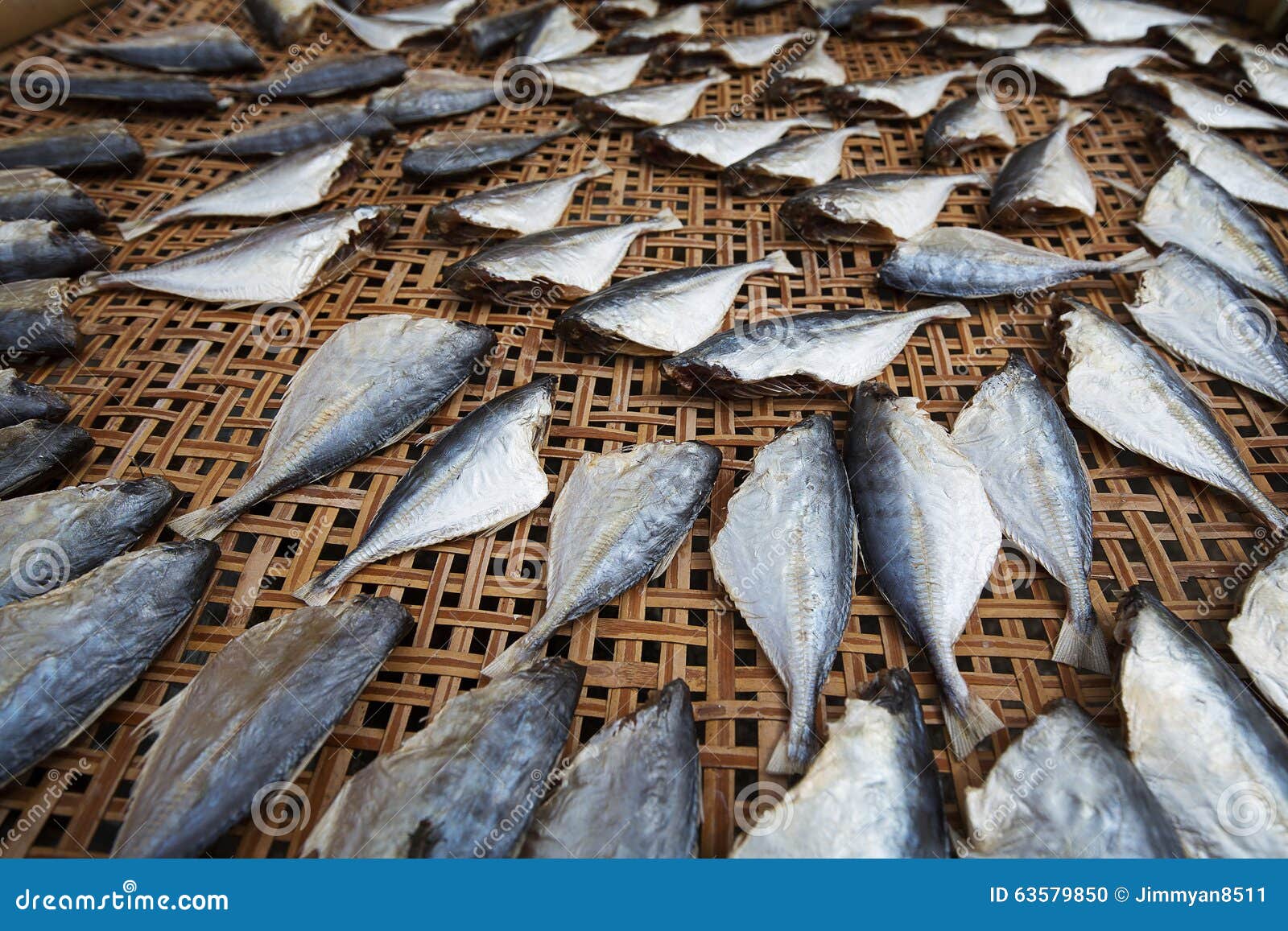 Dried salted fish stock photo. Image of restaurant, dried - 63579850