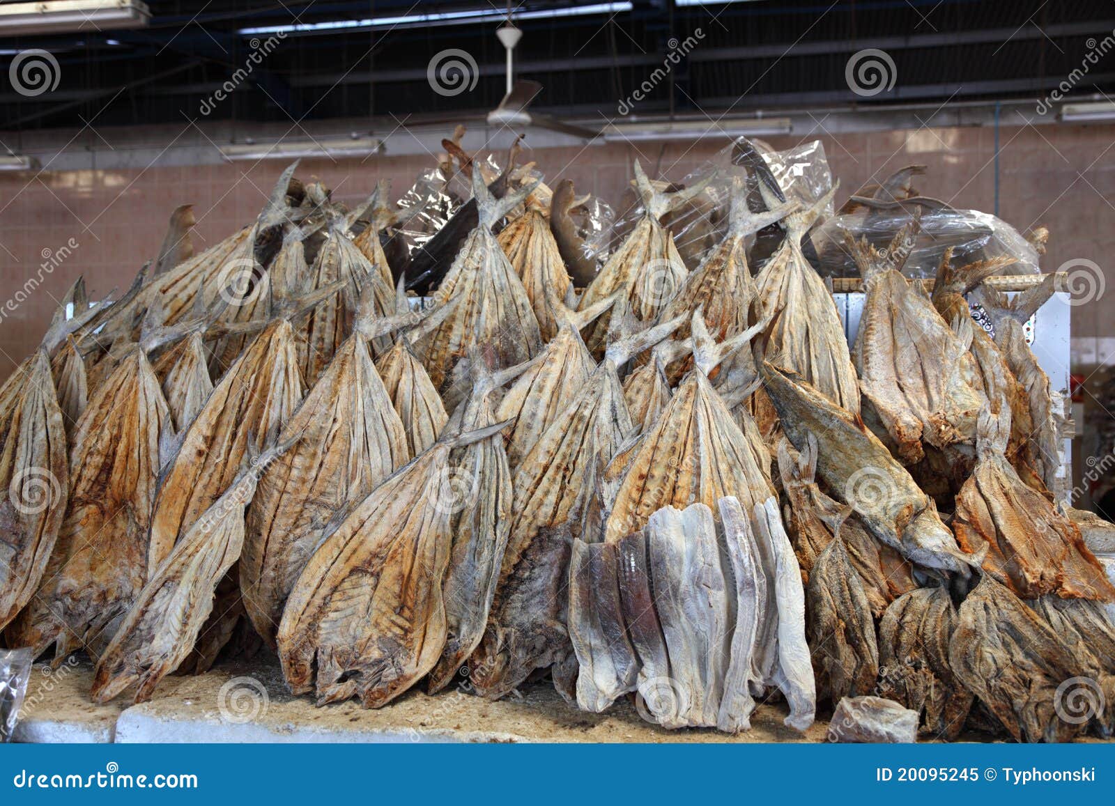 Dried Salted Fish at Market Stock Image - Image of fish, dubai: 20095245