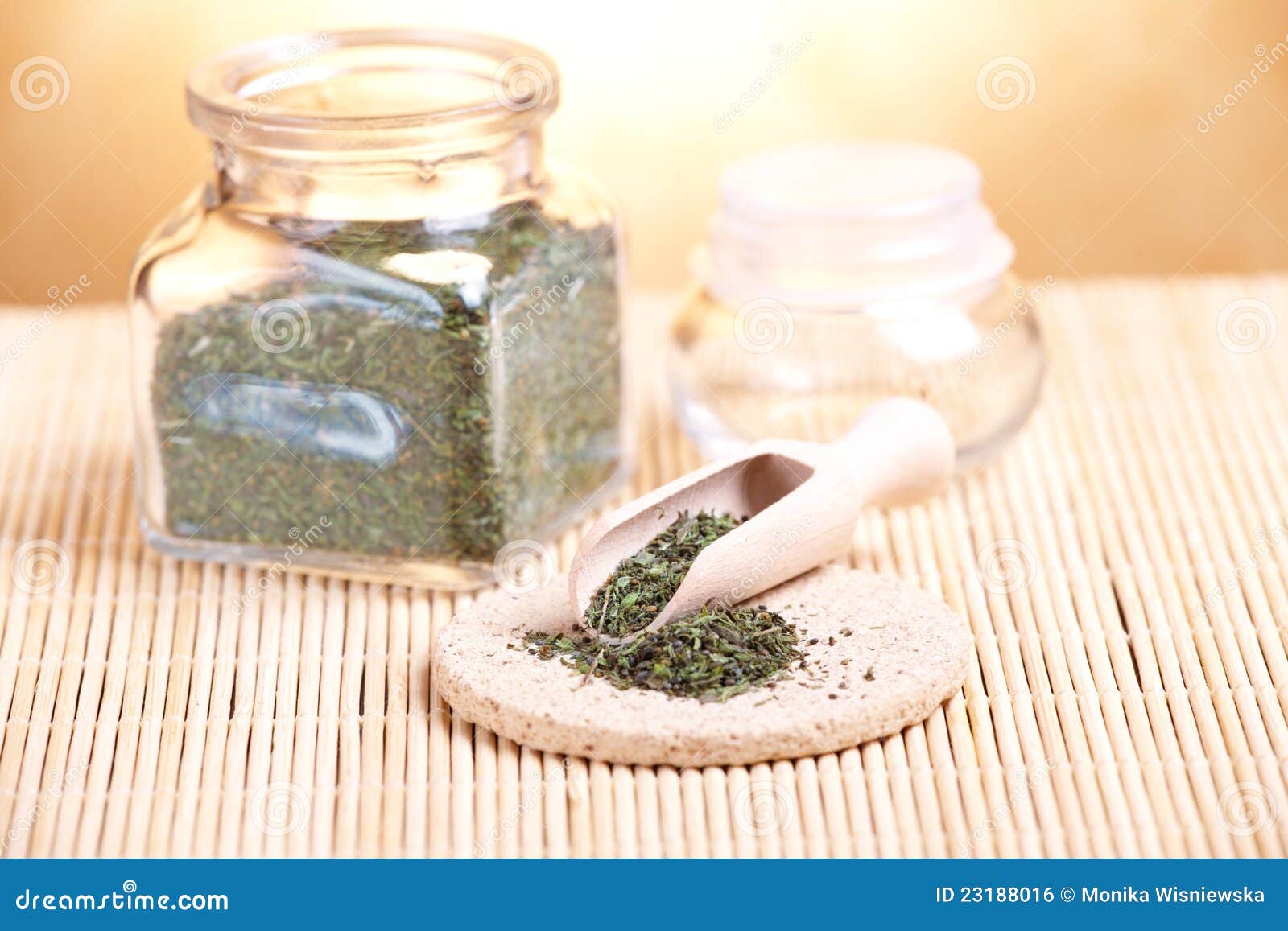 Dried Savory Petals with Macerated Oil Stock Photo - Image of healthy ...