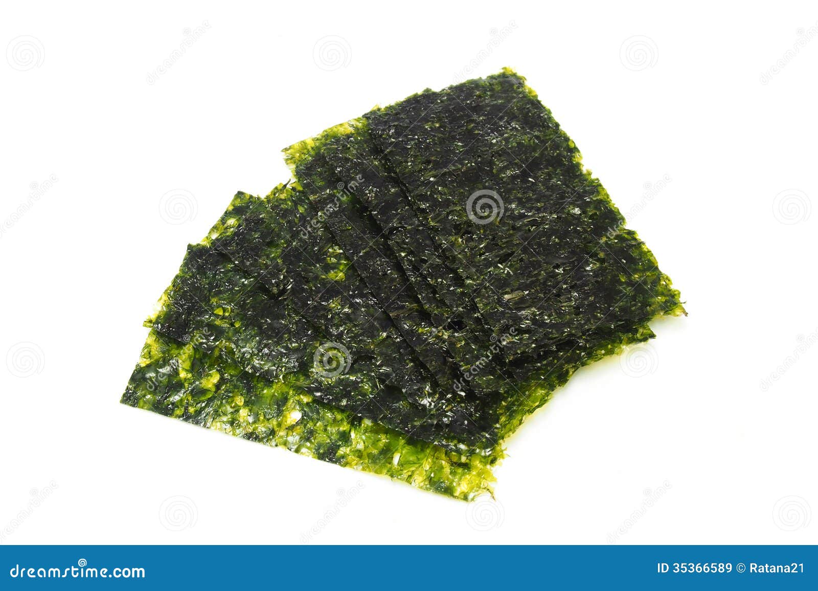 Dried seaweed stock image. Image of food, sliced, nori - 35366589