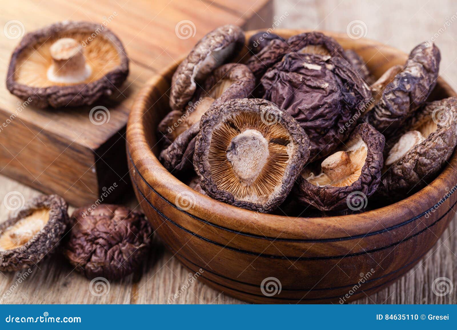 Dried shitake mushroom stock photo. Image of cooking - 84635110