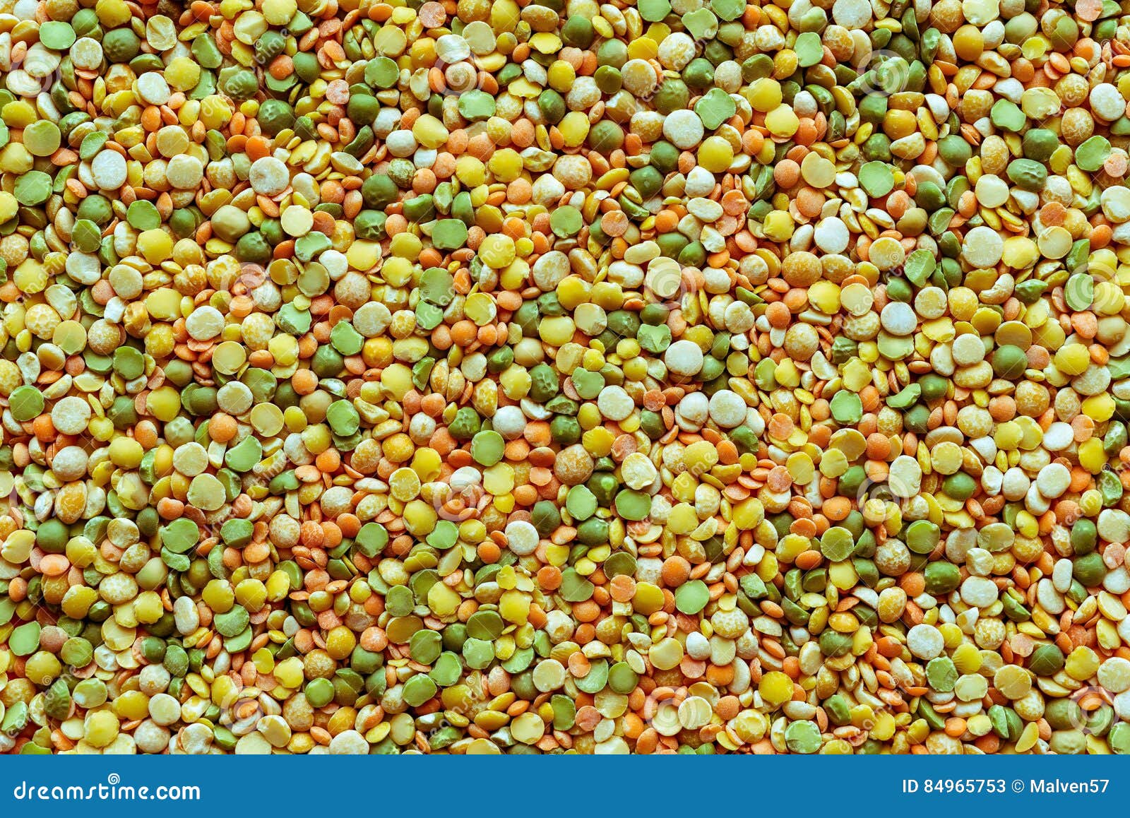 Dried Shredded Peas of Different Motley Color Stock Image - Image of ...