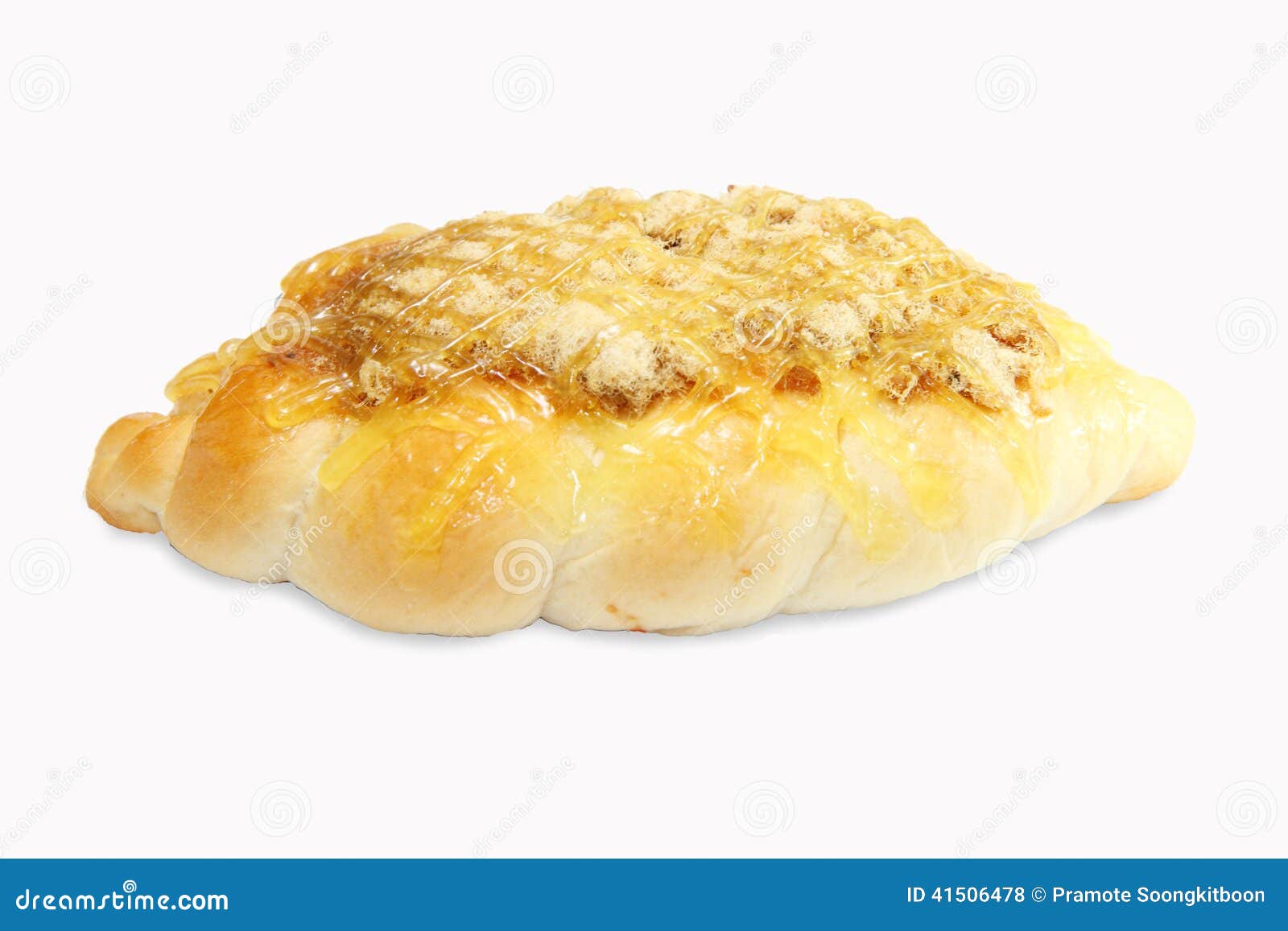 Dried Shredded Pork Mayonnaise Bread Stock Photo - Image of night ...