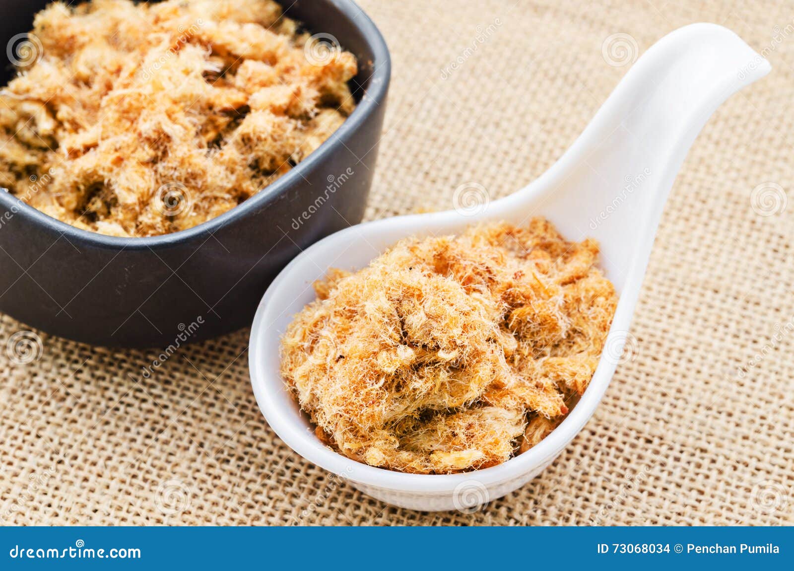 Shredded Pork Floss With Dried Seaweeds Royalty-Free Stock Photo ...