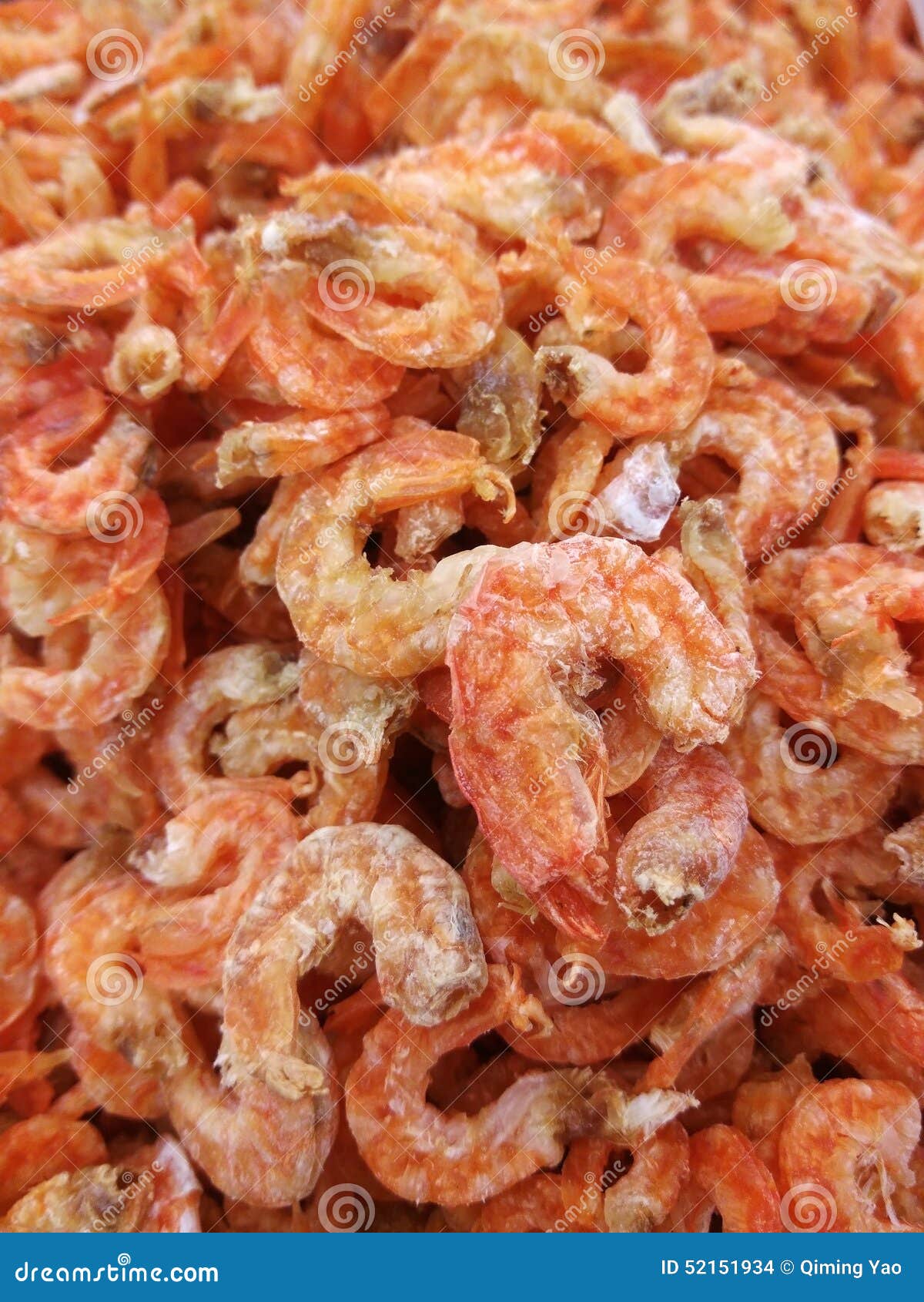 Dried shrimp stock photo. Image of yellow, market, crawfish - 52151934
