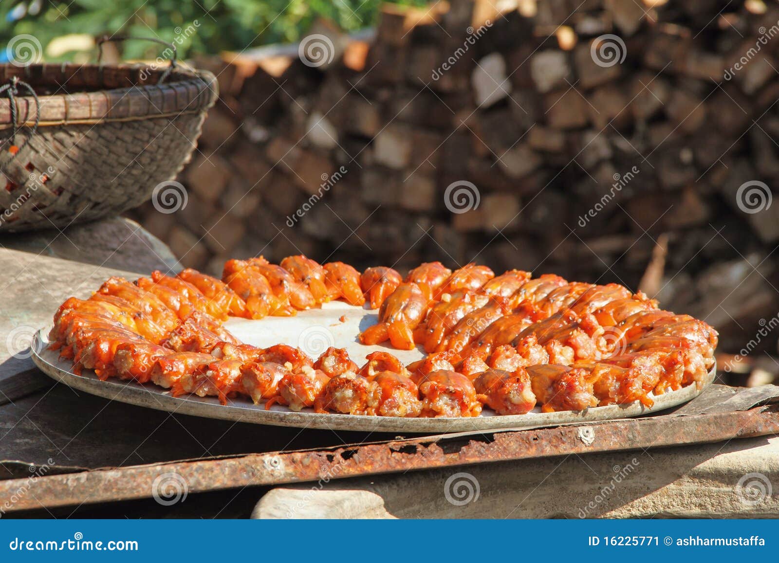 Dried Skinned Frog stock image. Image of usual, food - 16225771