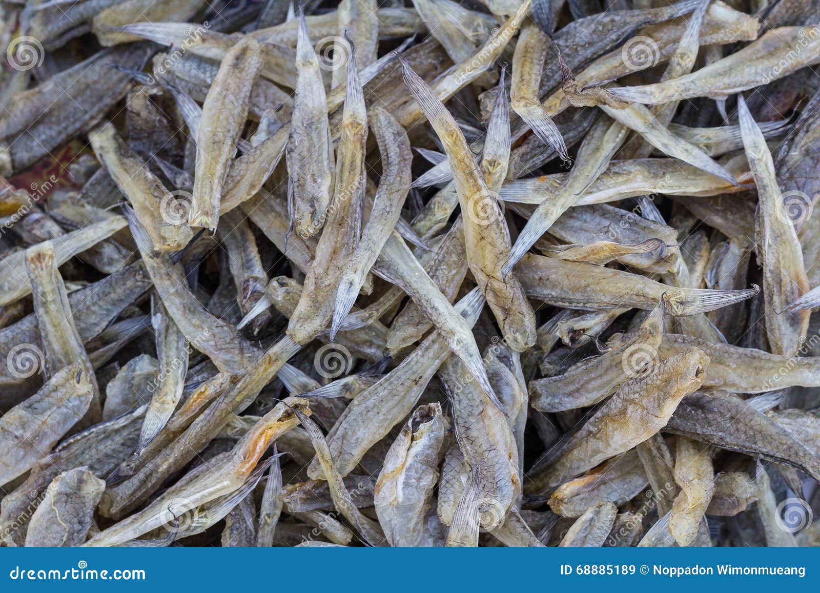 Dried Small Fish Background Stock Image - Image of business, flavored ...