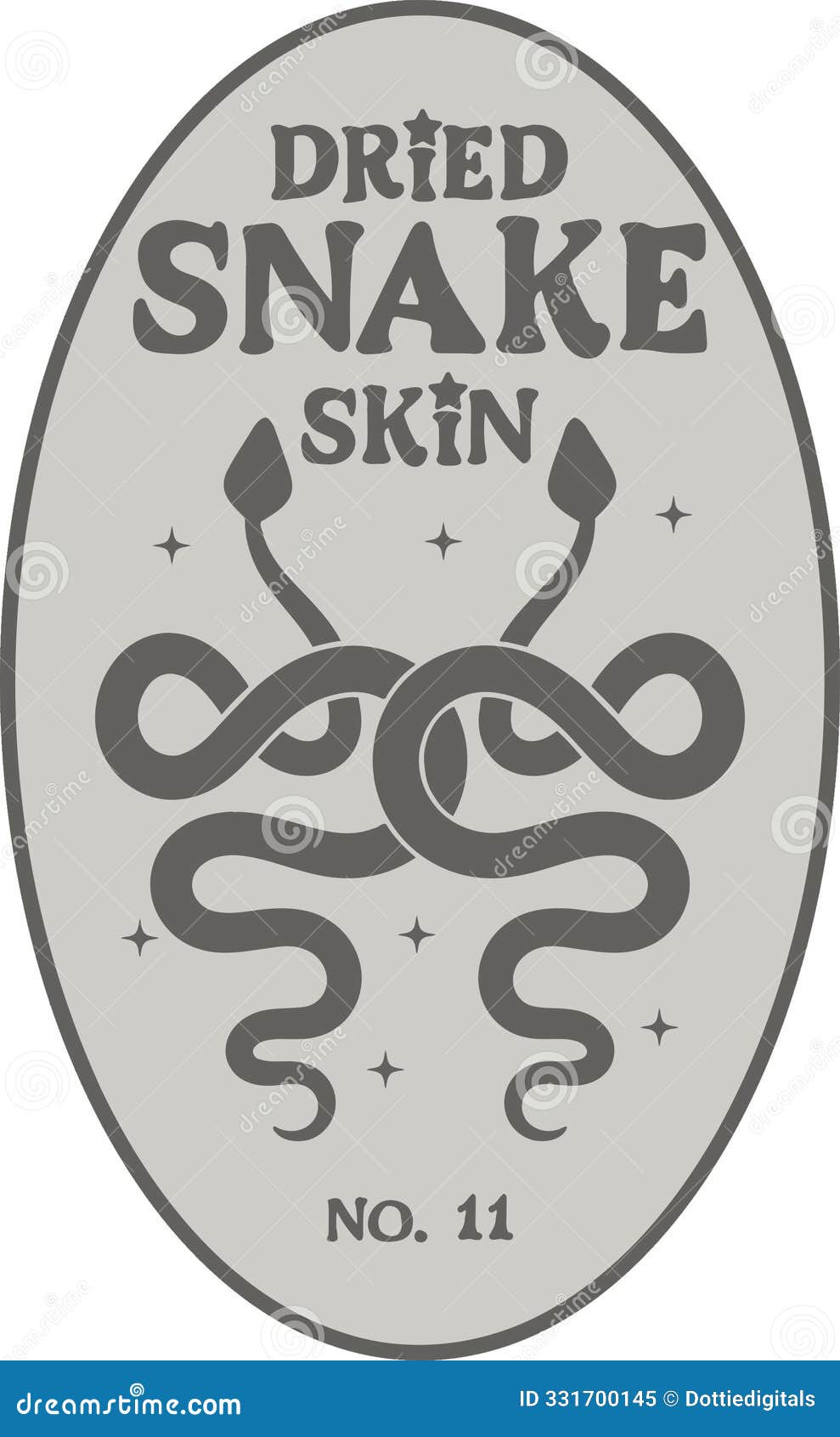 Two Snakes And Bottle Of Poison. Vector Illustration | CartoonDealer ...
