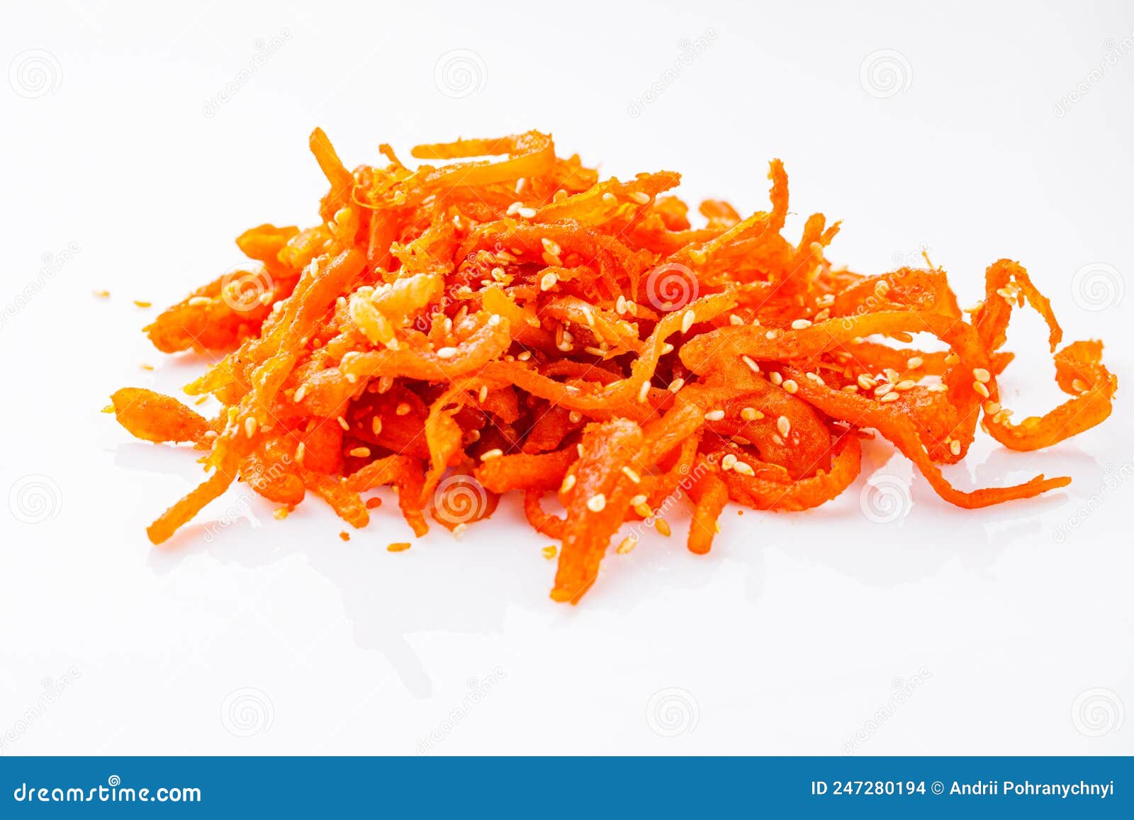 Dried Squid Meat on a White Acrylic Background Stock Photo - Image of ...