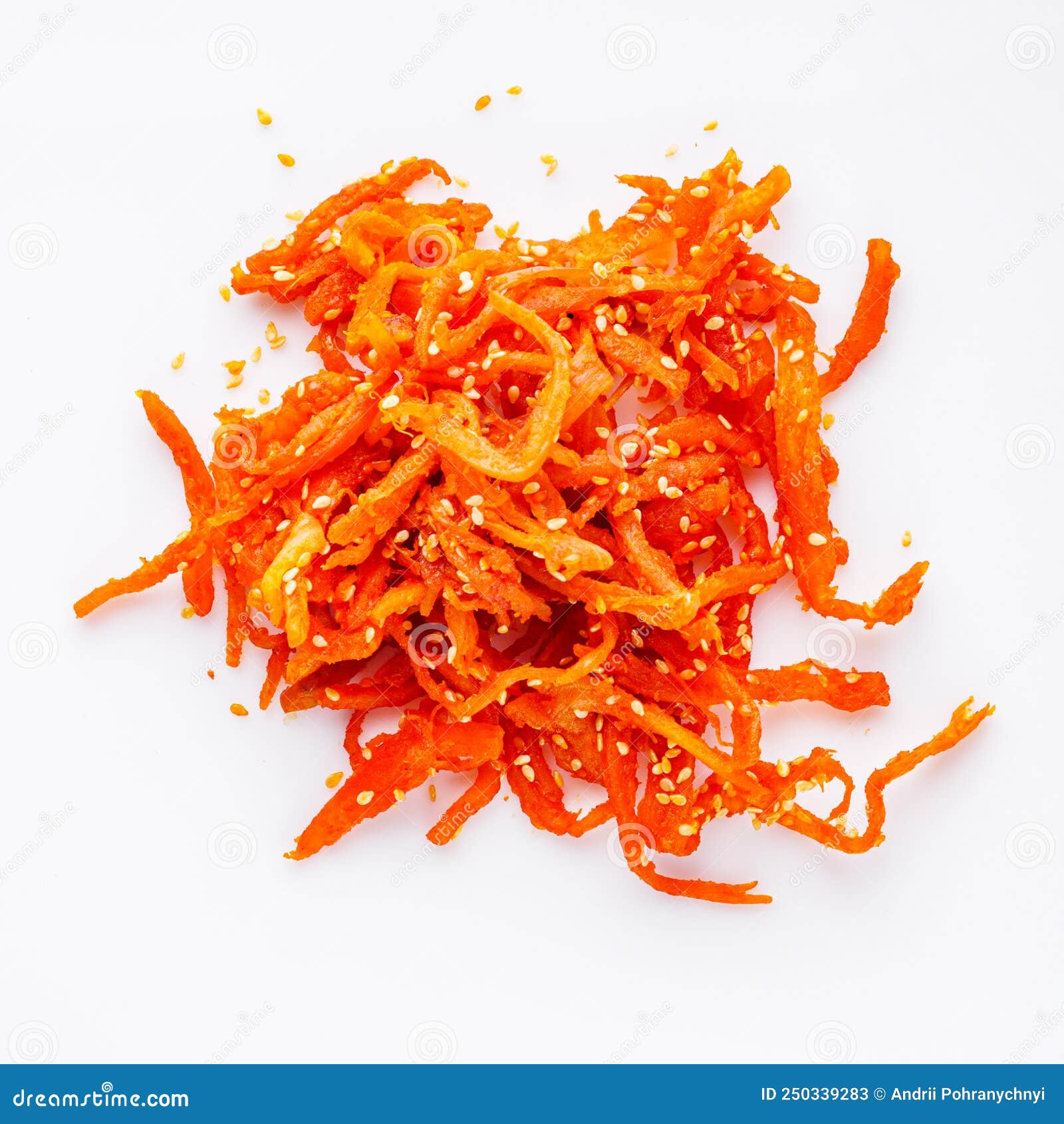 Dried Squid Meat on a White Acrylic Background Stock Image - Image of ...