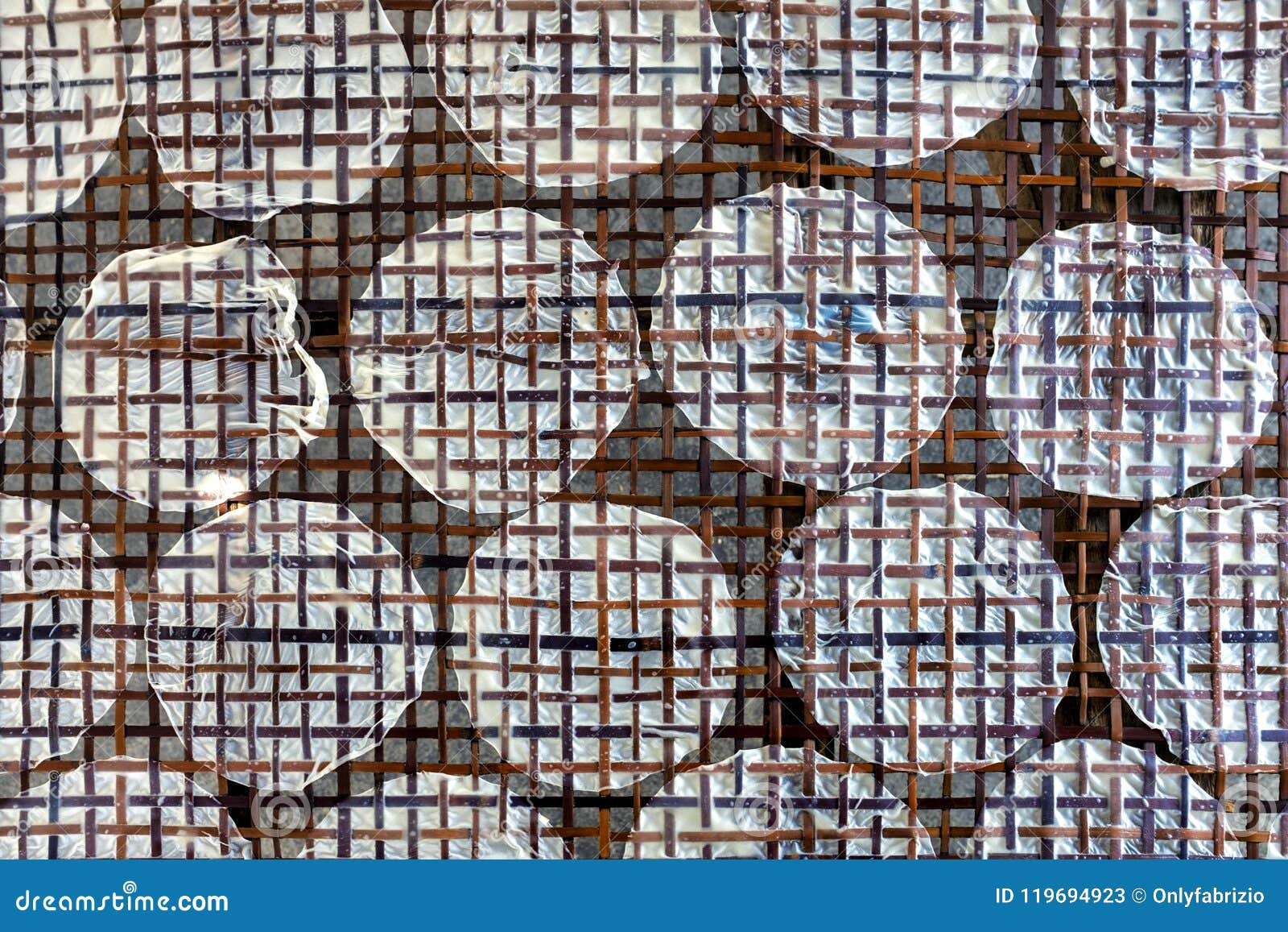 Dried starch sheets stock image. Image of home, cambodia - 119694923