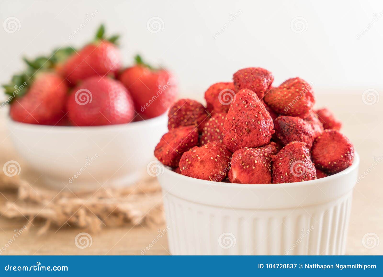 Dried strawberry snack stock image. Image of fruit, healthy - 104720837