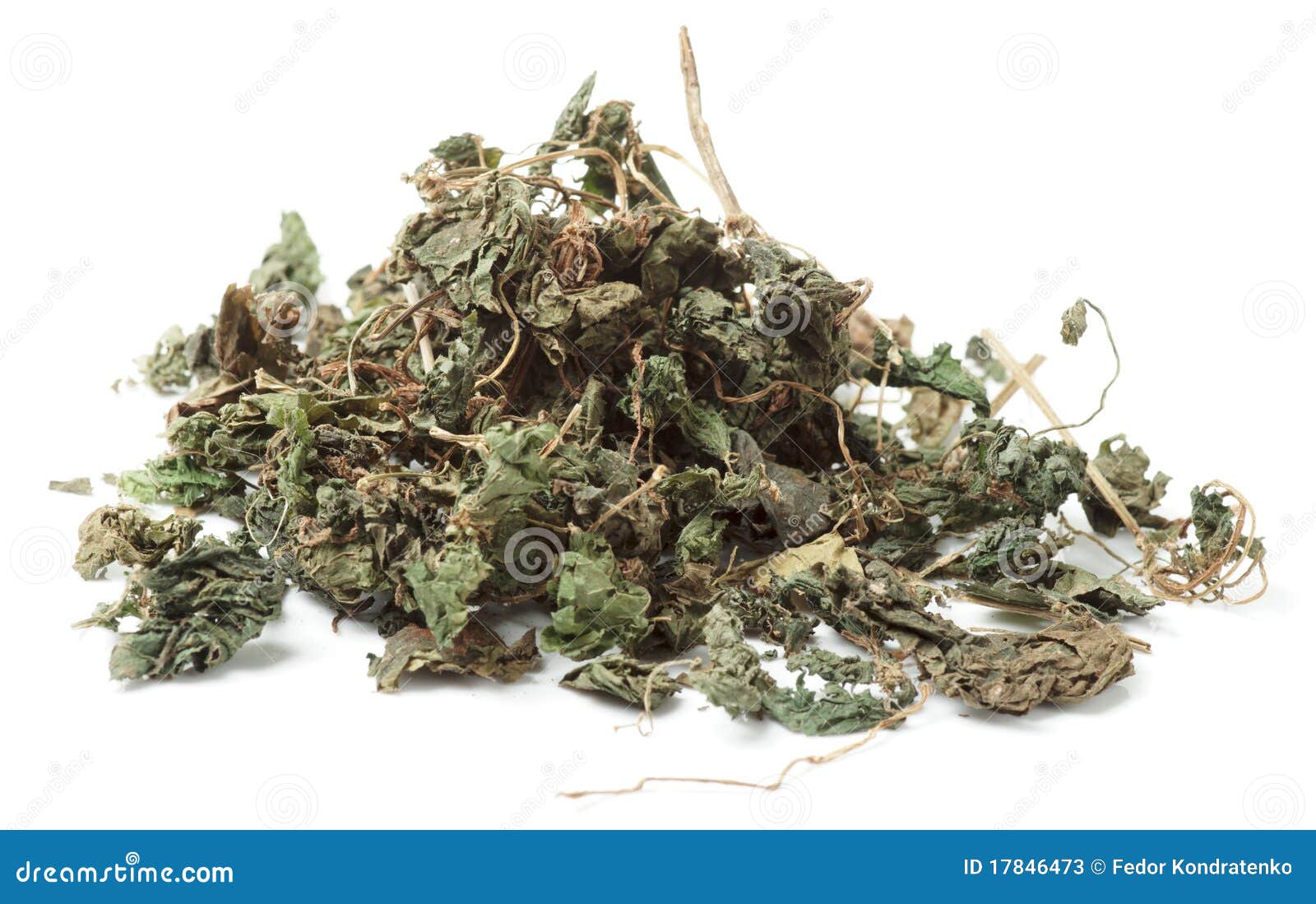 Dried Stringing Nettle, Isolated Stock Image - Image of nettle, drink ...