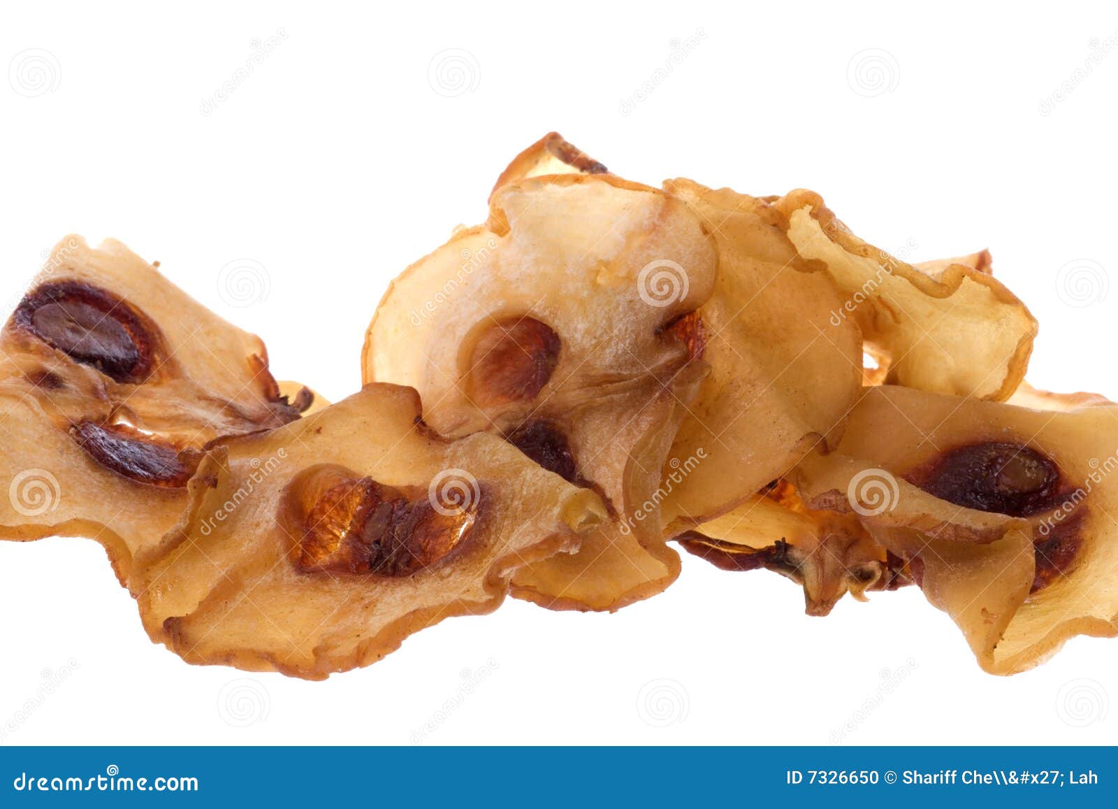 Dried Tamarind Slices Isolated Stock Photo - Image of sliced, edible ...