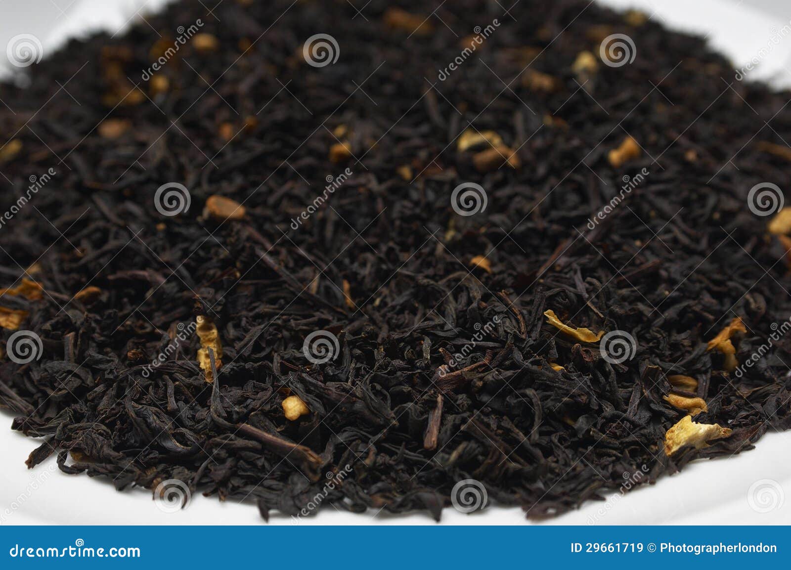 Dried Tea Leaves stock image. Image of friable, studio - 29661719