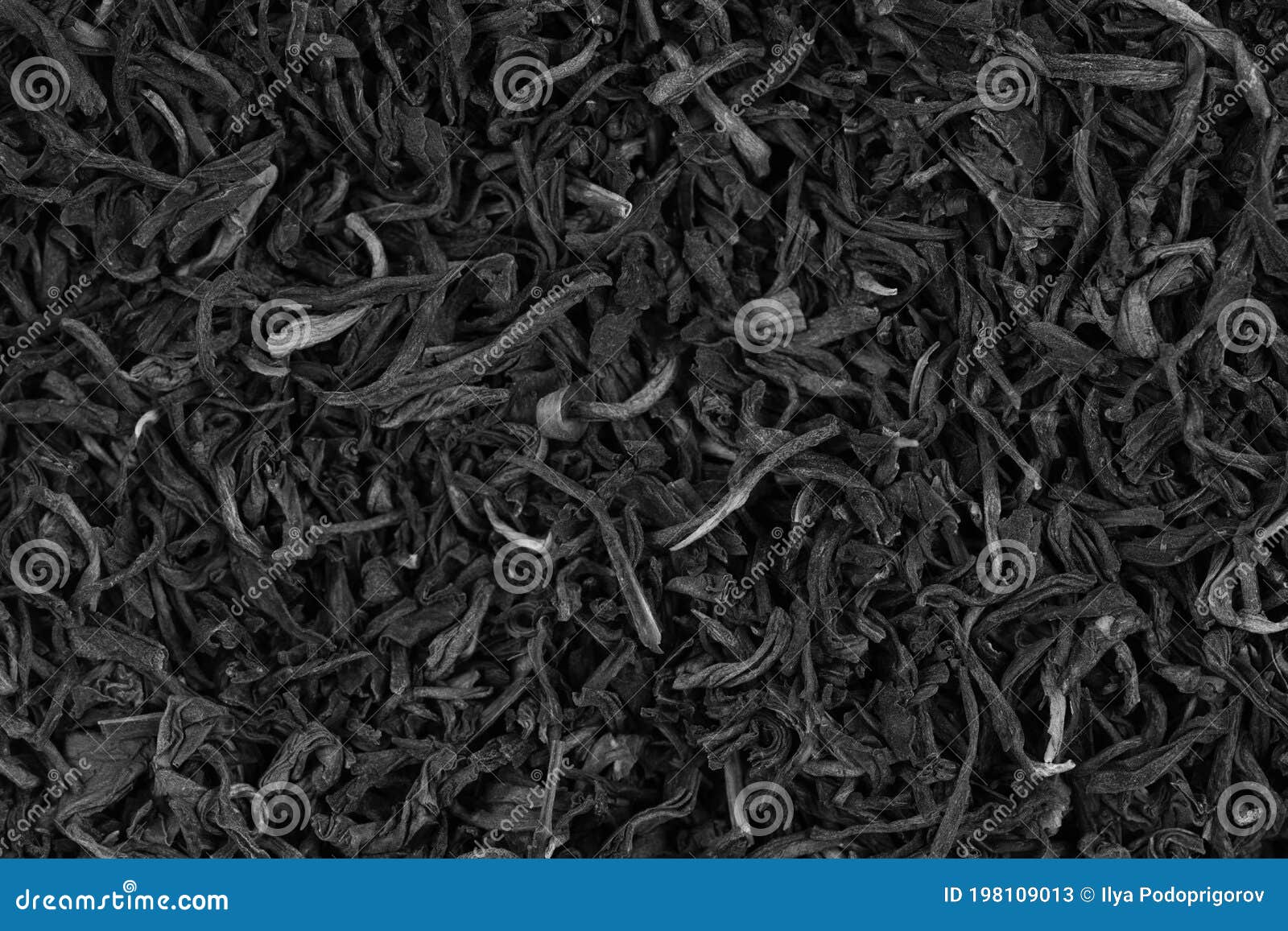 Dried Tea Leaves Background Texture. Close-up Stock Image - Image of ...