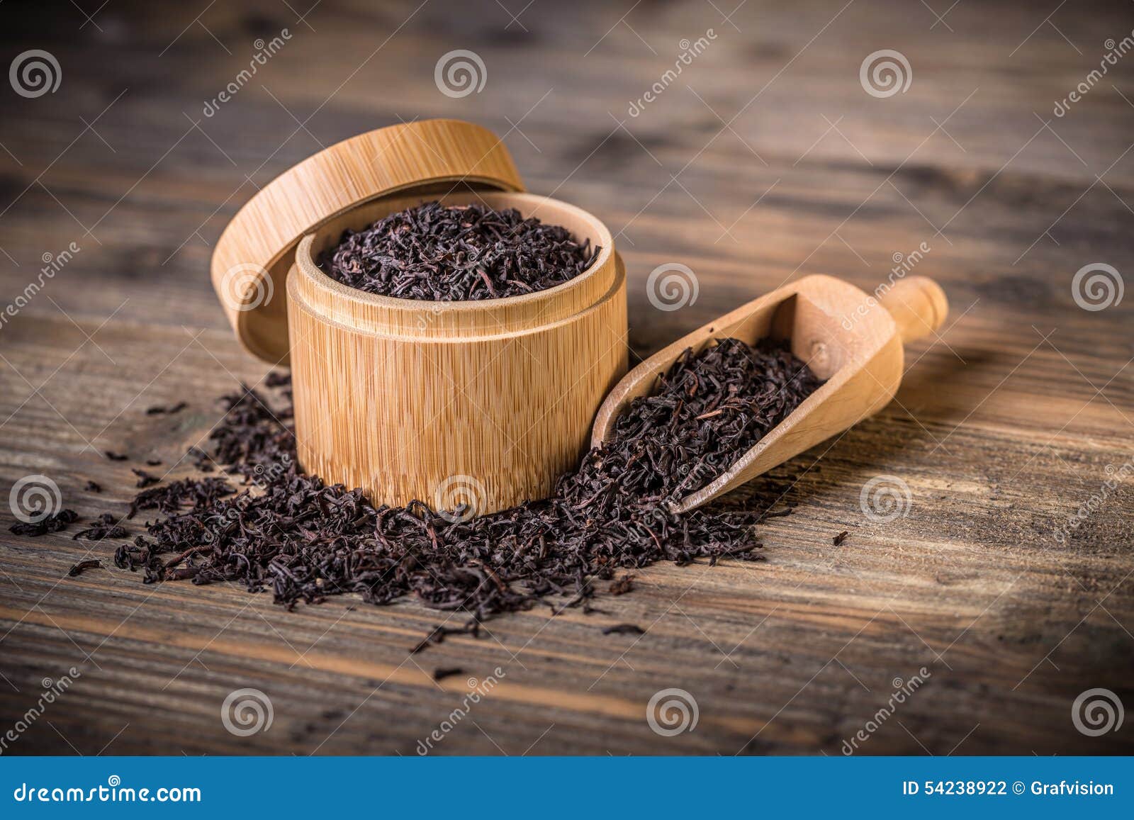 Dried tea leaves stock photo. Image of ingredient, leaf - 54238922