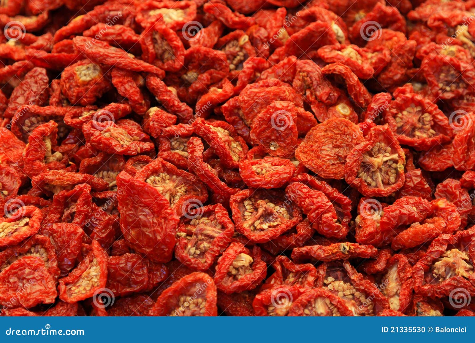Dried tomato stock photo. Image of fresh, market, italian - 21335530
