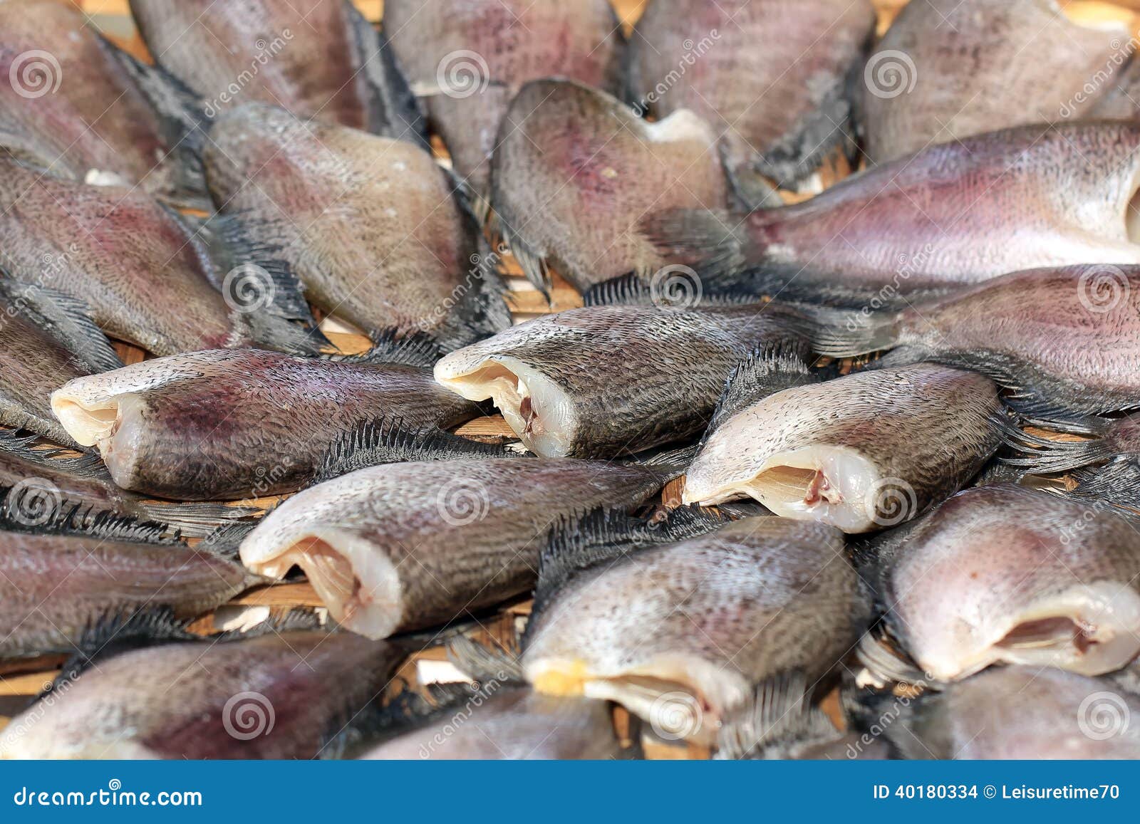 Dried Trichogaster Pectoralis Fish , Sun Dried Fish Royalty-Free Stock ...