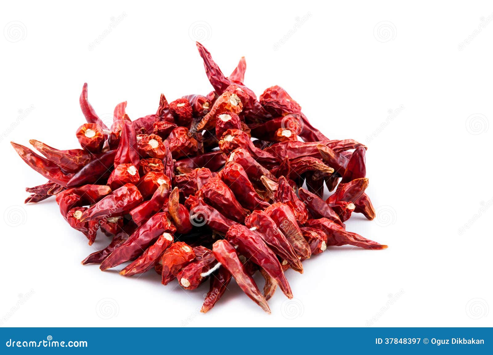 Red Hot Chilli Pepper Dried Turkish Maras Biberi I Stock Image - Image ...