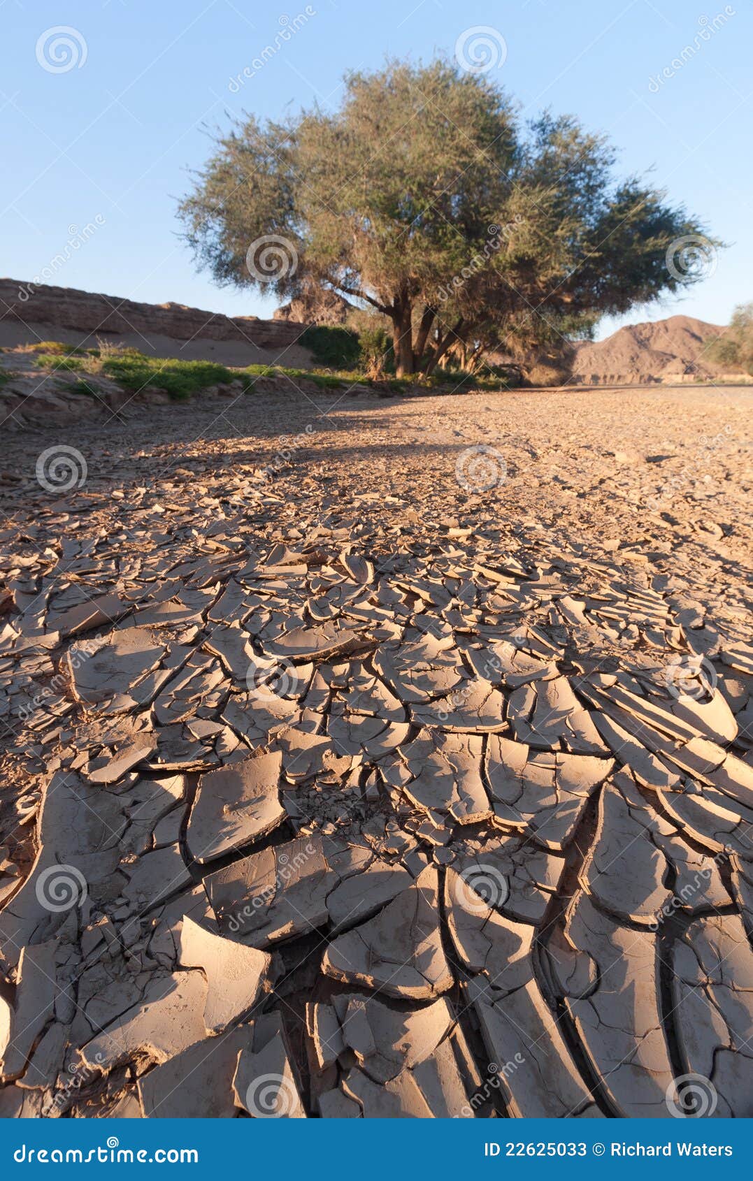 Dried-up River Bed stock image. Image of river, rain - 22625033