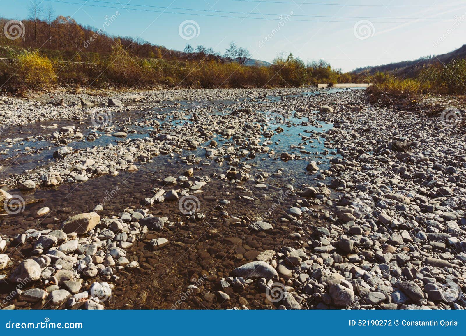 Dried up river stock photo. Image of drought, dying, environment - 52190272