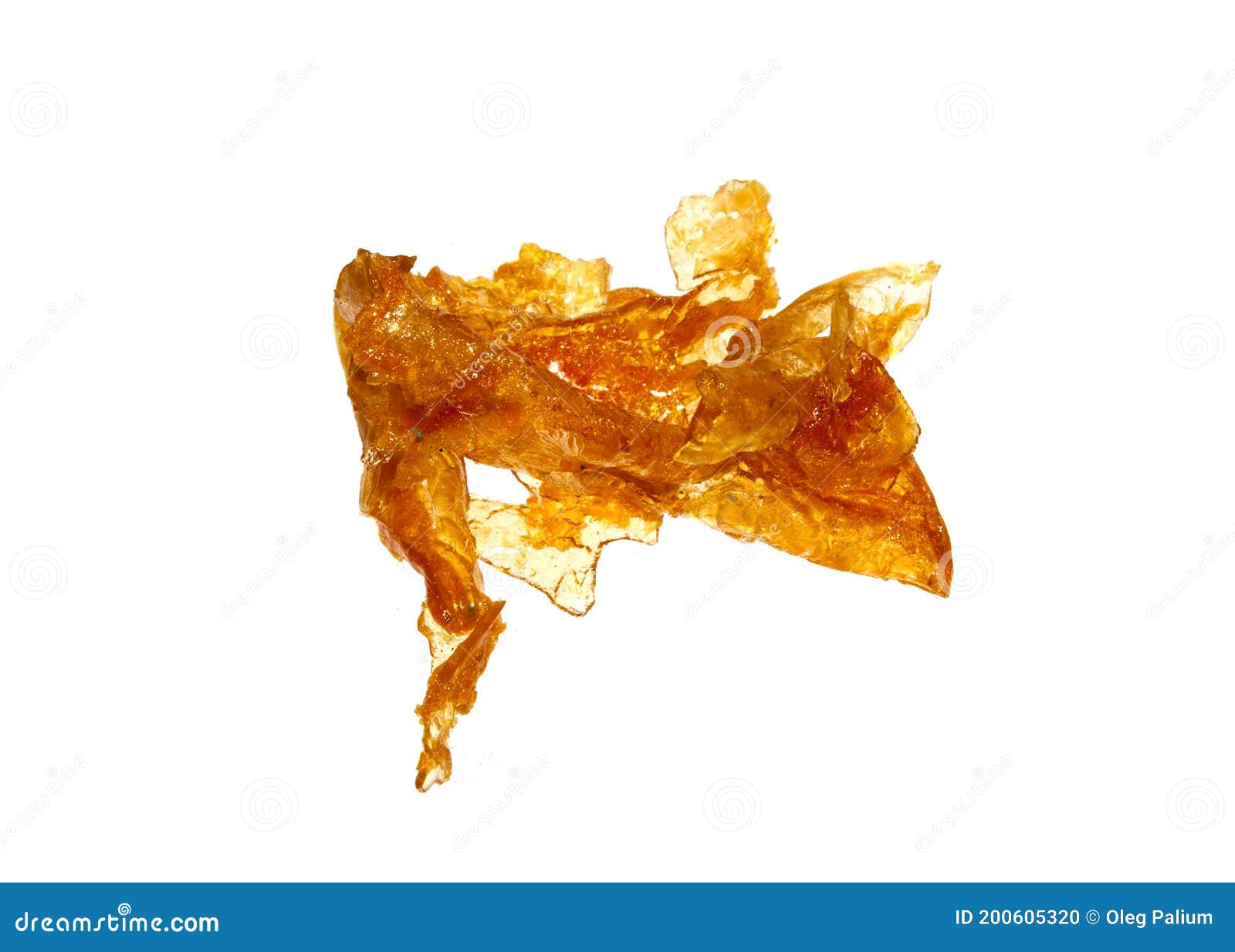 Dried Varnish Isolated on White Background Stock Photo - Image of brown ...