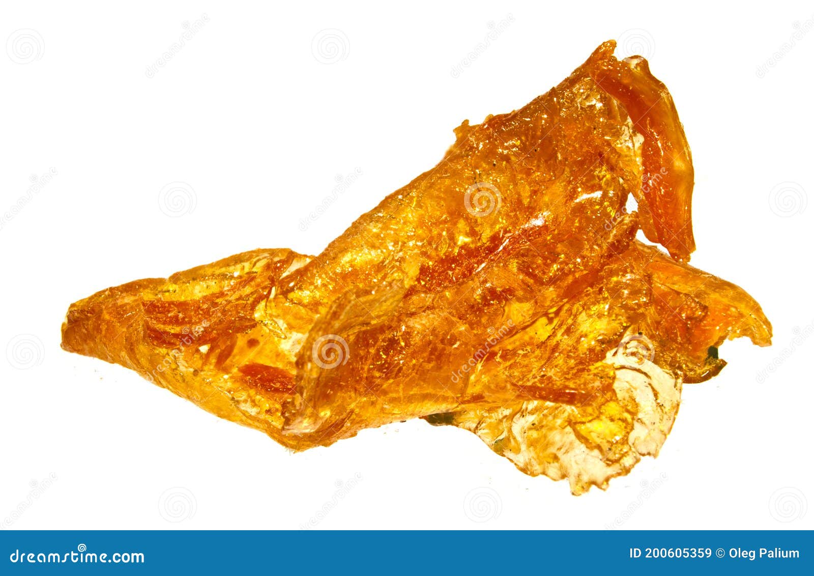 Dried Varnish Isolated on White Background Stock Image - Image of ...