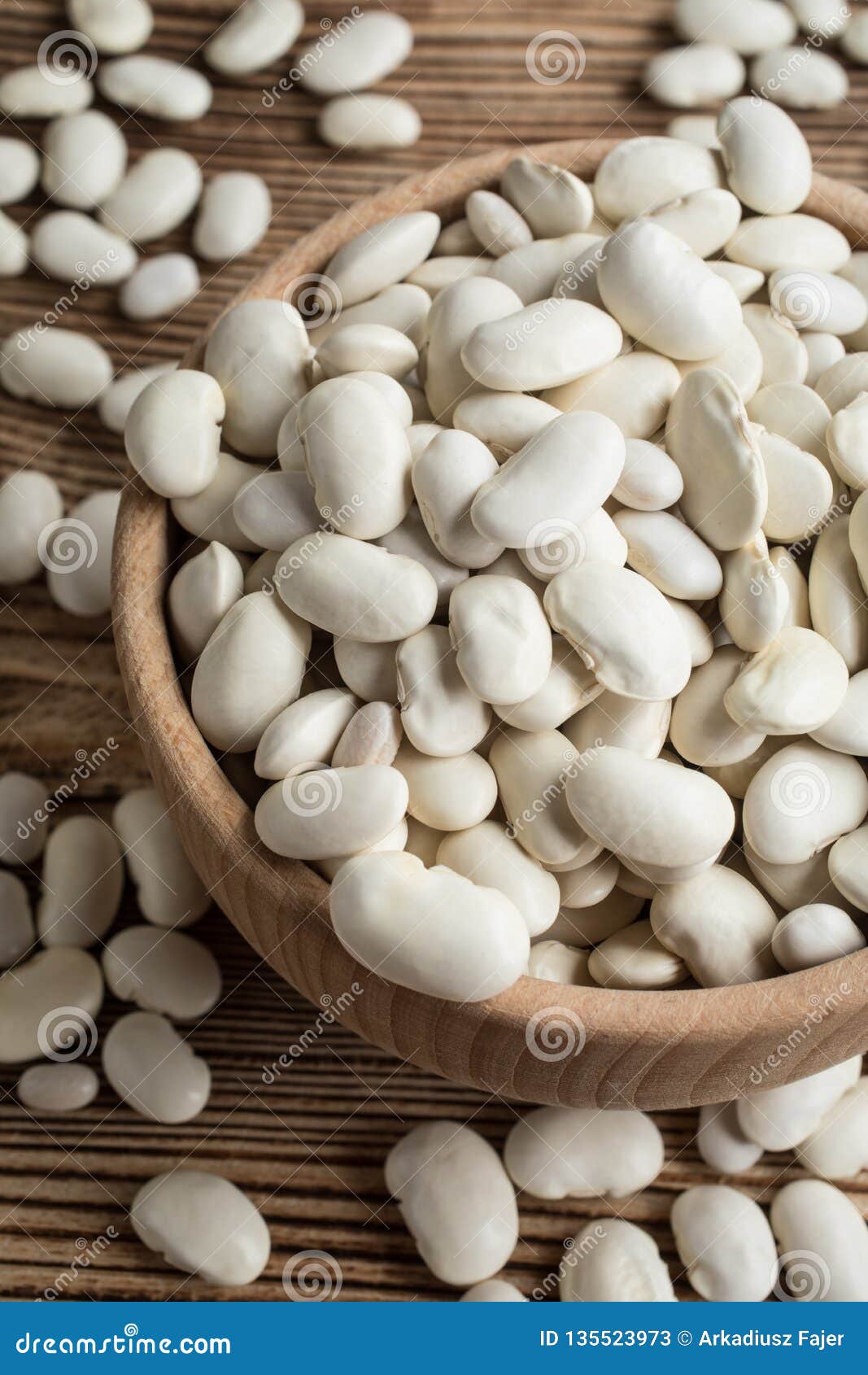 Dried white bean stock image. Image of white, agriculture - 135523973