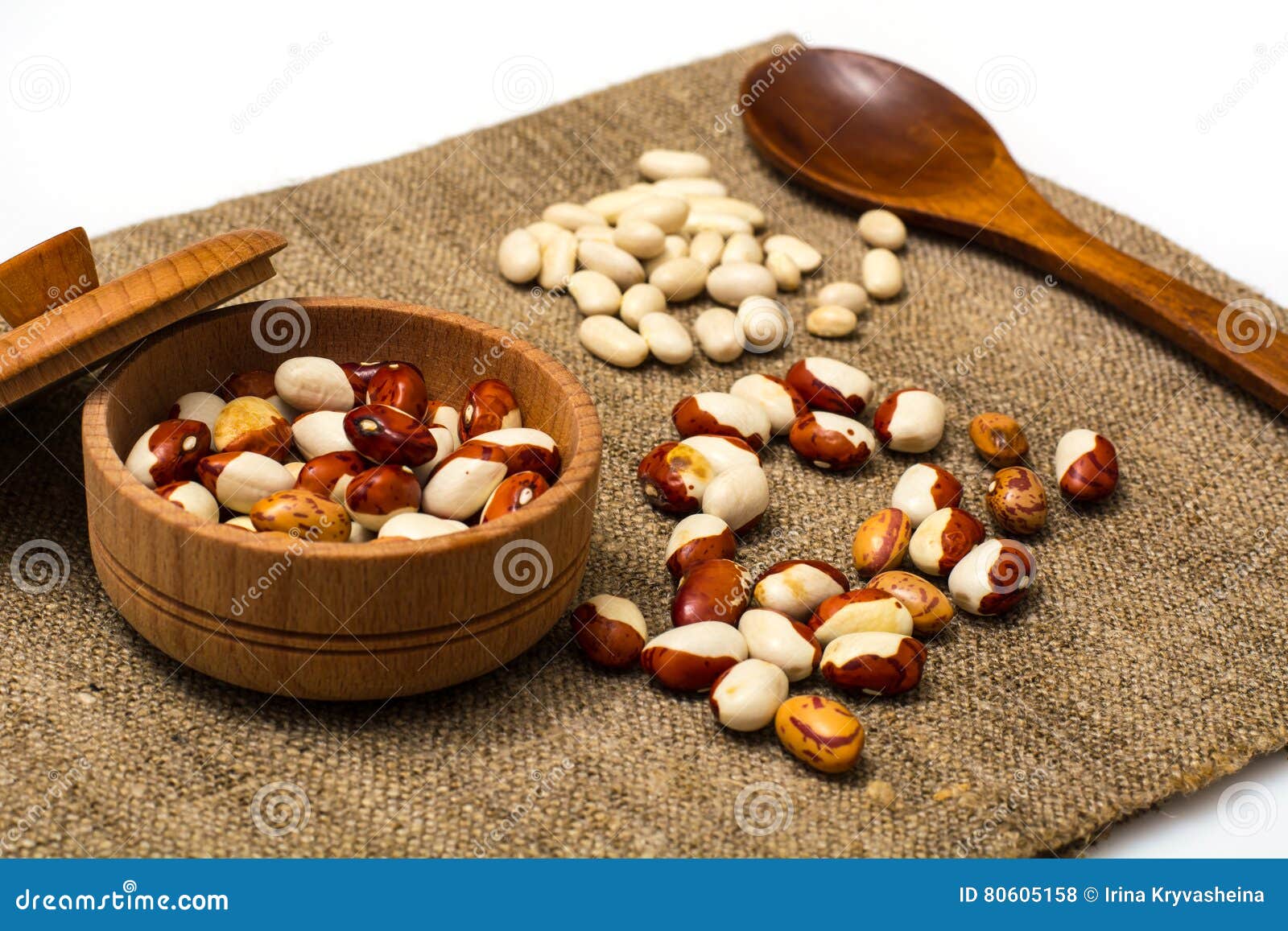 Dried White Beans stock photo. Image of cooking, ingredient - 80605158