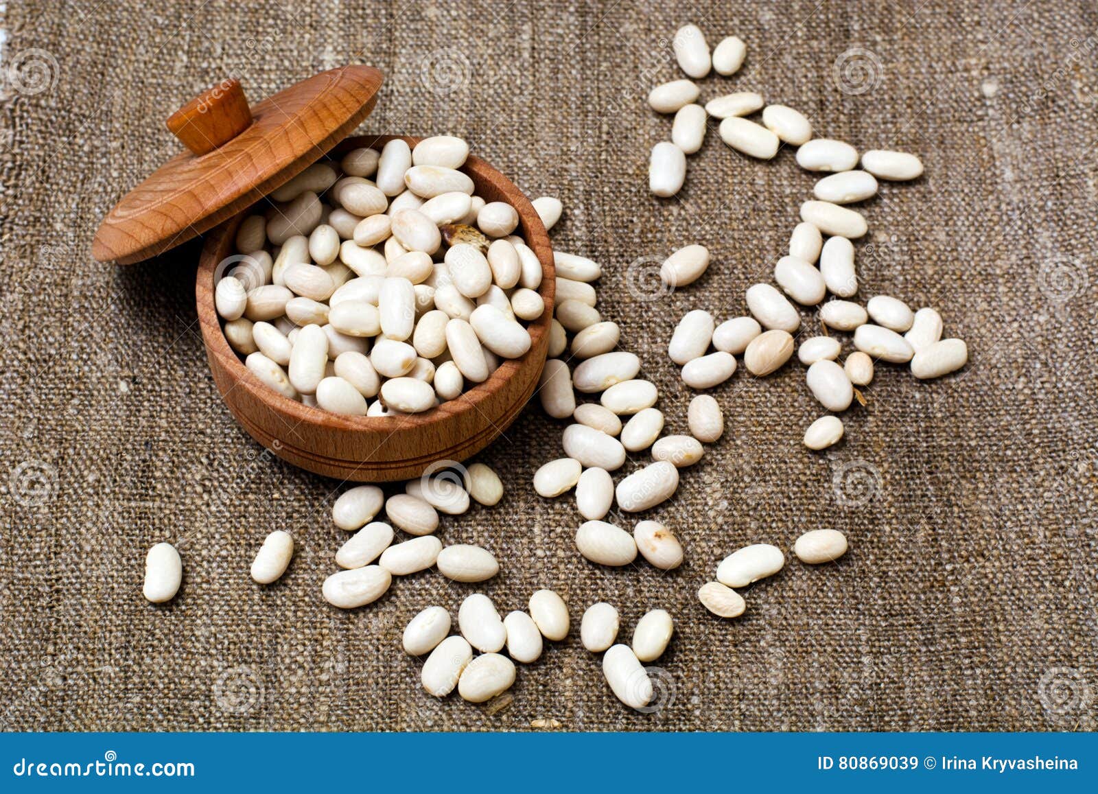 Dried White Beans stock image. Image of background, grain - 80869039
