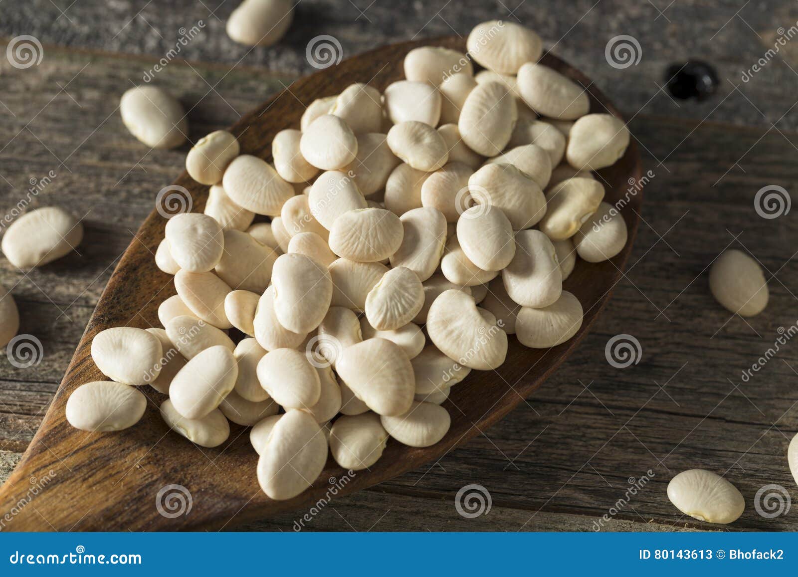 Dried White Organic Baby Lime Beans Stock Image - Image of produce ...