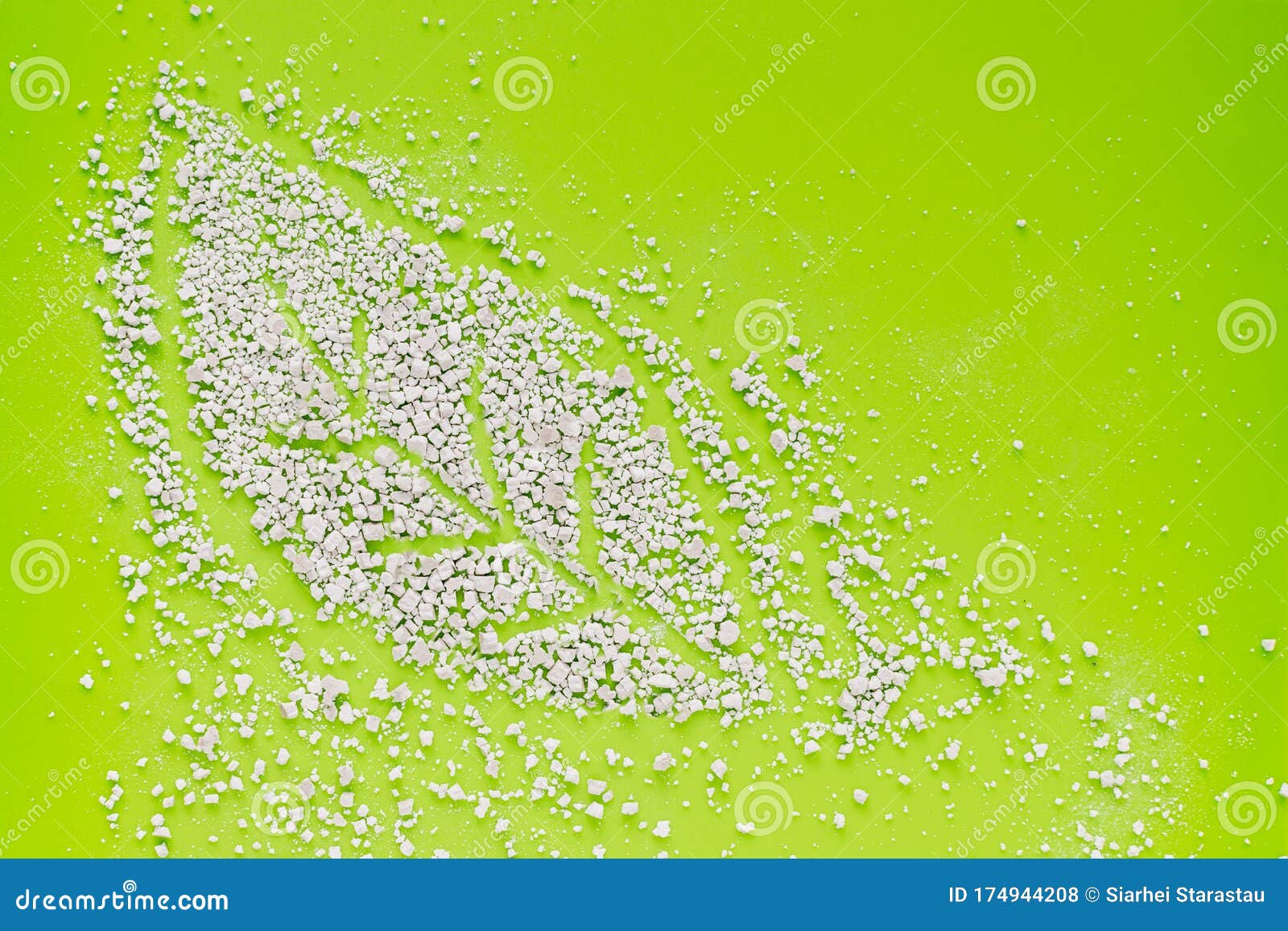 The dried white powder stock photo. Image of flavor - 174944208