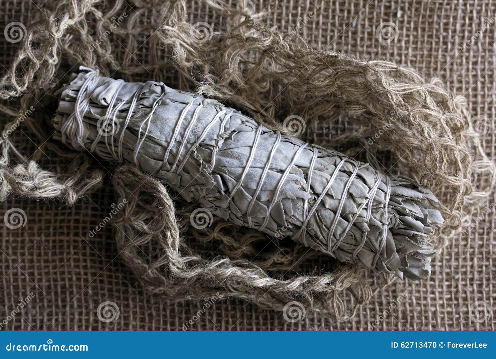 Dried White Sage Smudge stock photo. Image of organic - 62713470
