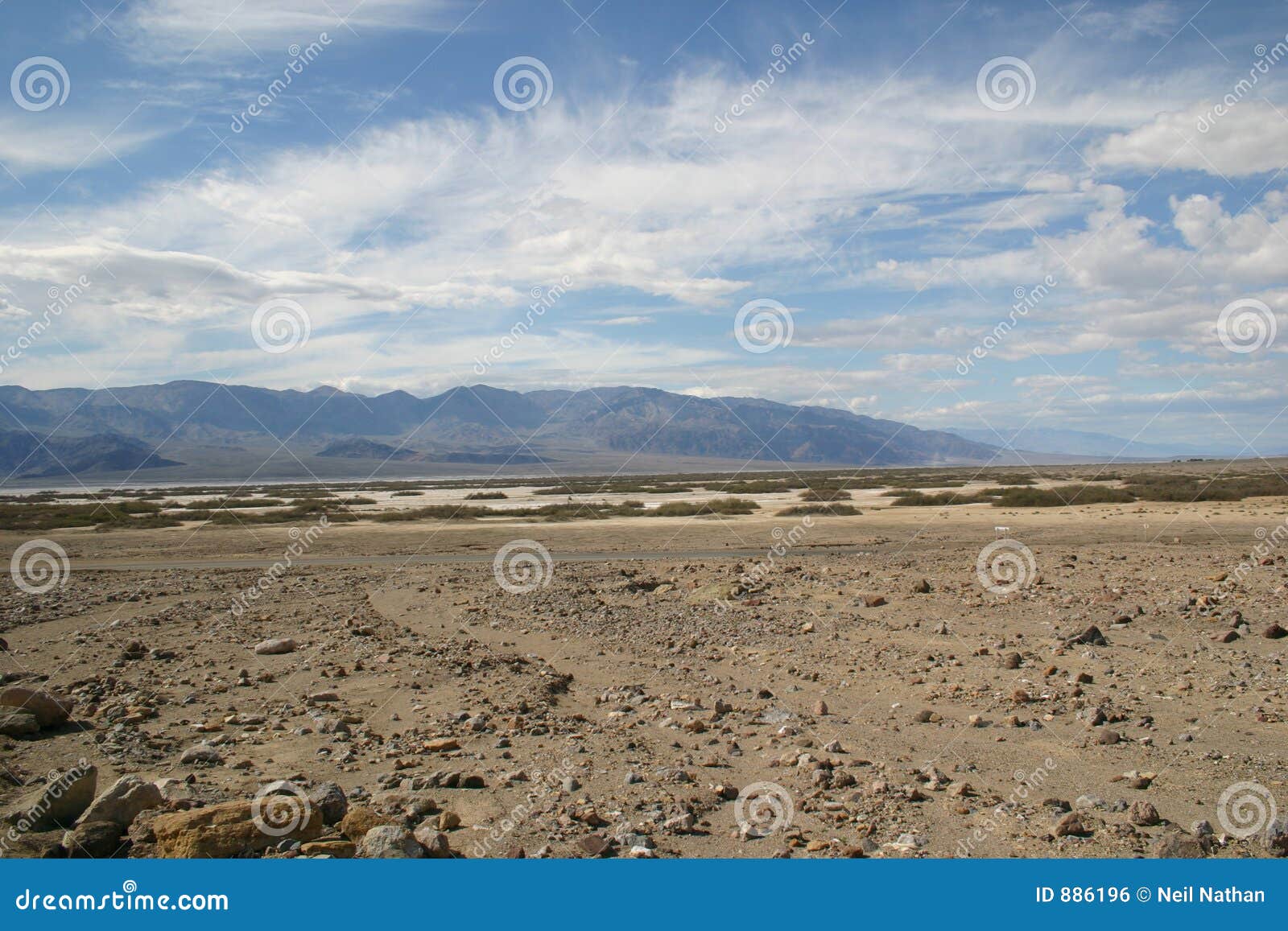 The Driest Place on Earth -Death Valley Stock Photo - Image of ...