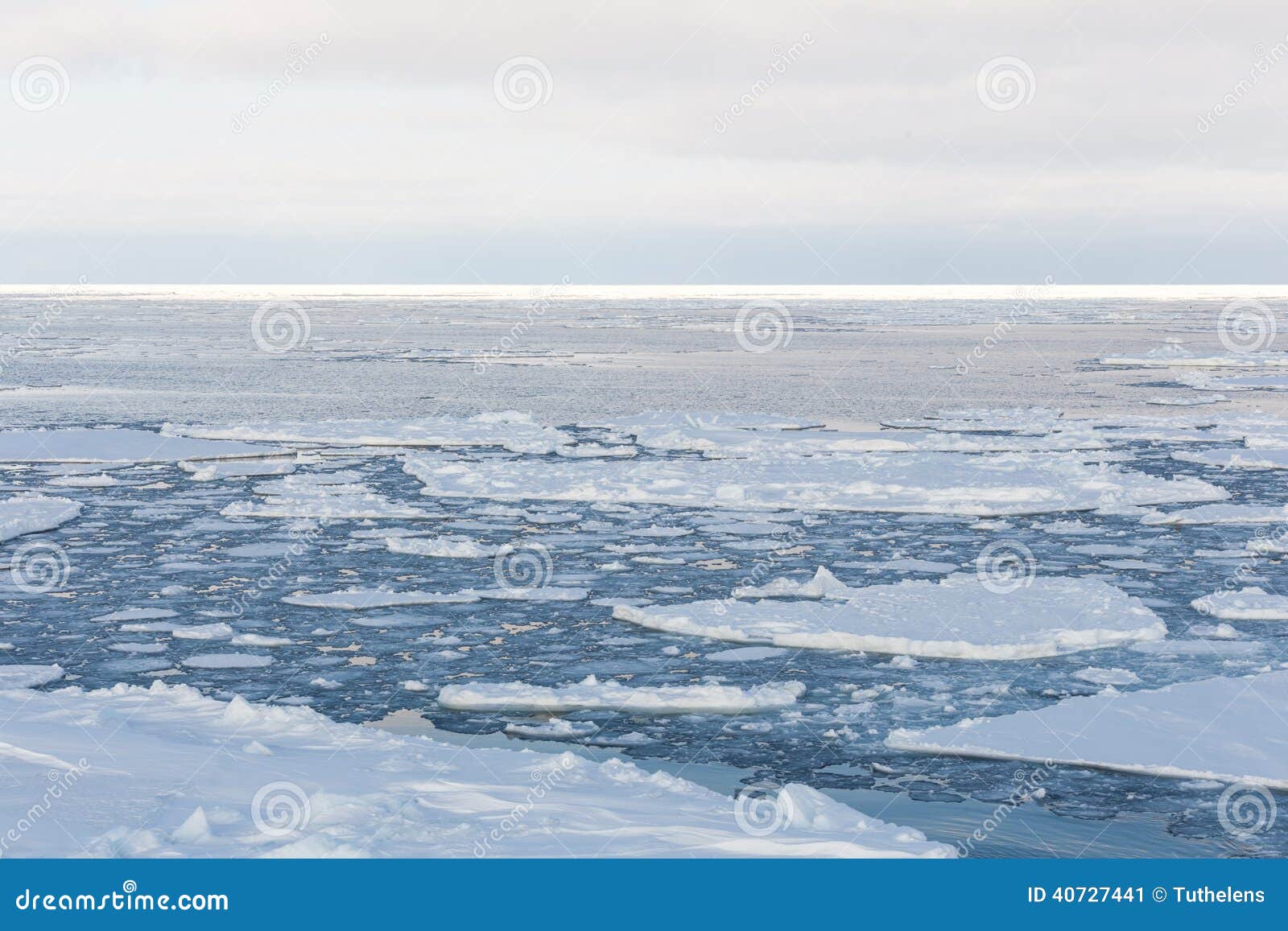 Drift ice, Sea of Okhotsk stock image. Image of floating - 40727441