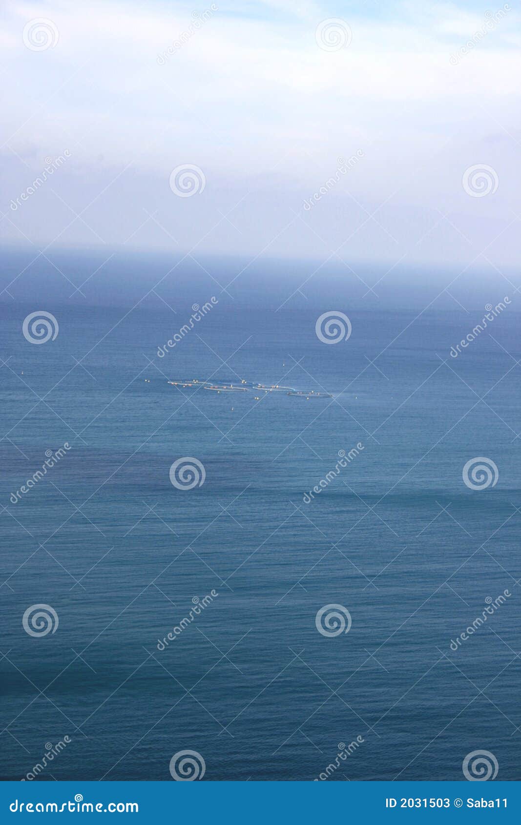 Drift net for tuna fishing stock image. Image of mediterranean - 2031503