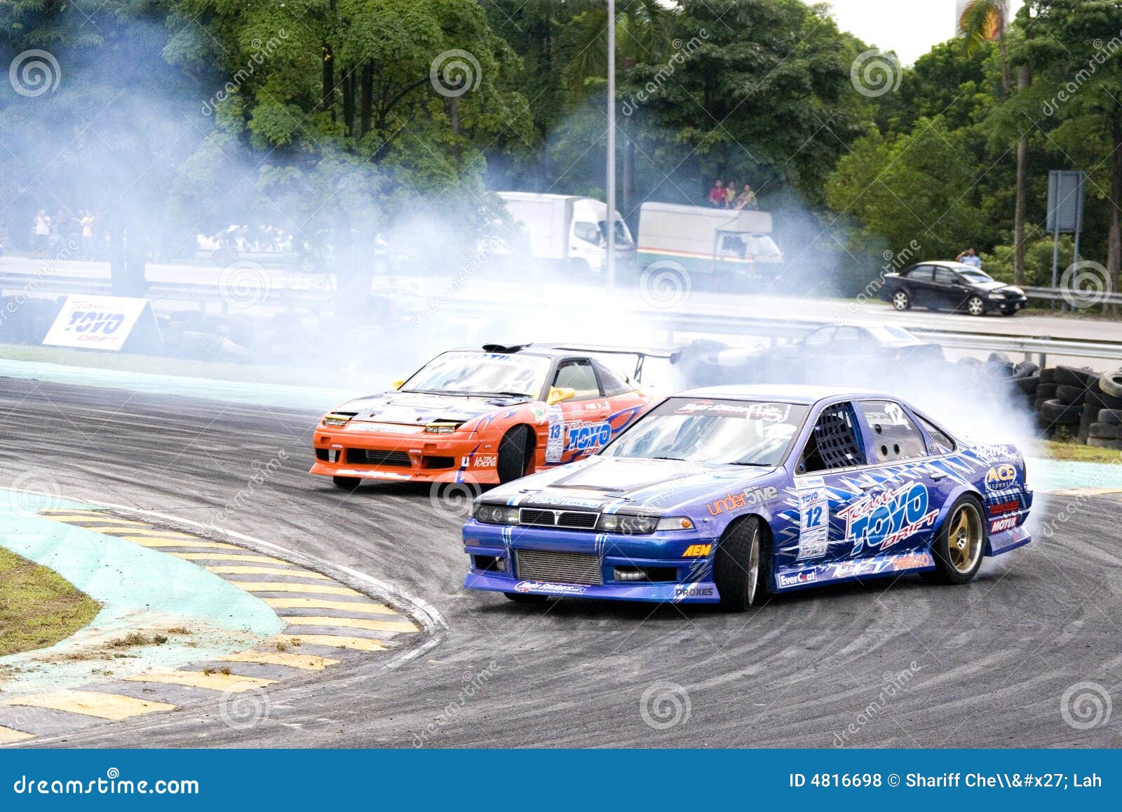 Drift Racing editorial stock photo. Image of circuit, accelerate - 4816698