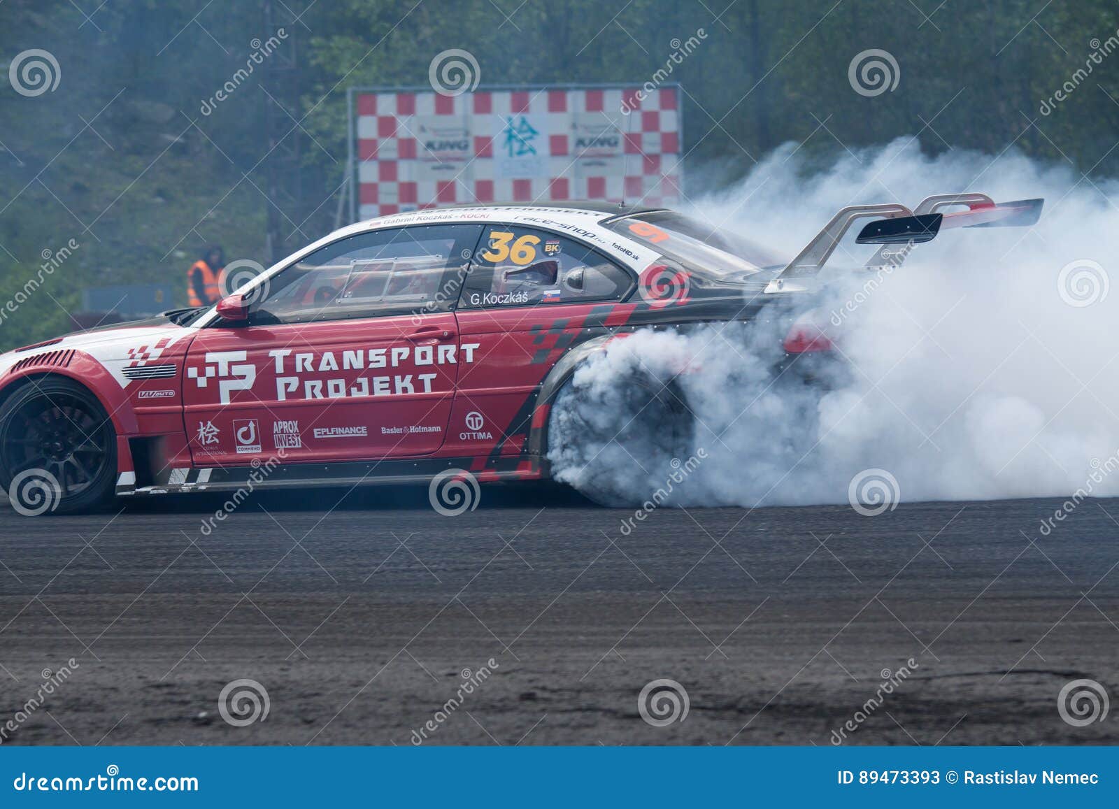 Drift racing editorial stock photo. Image of road, driving - 89473393