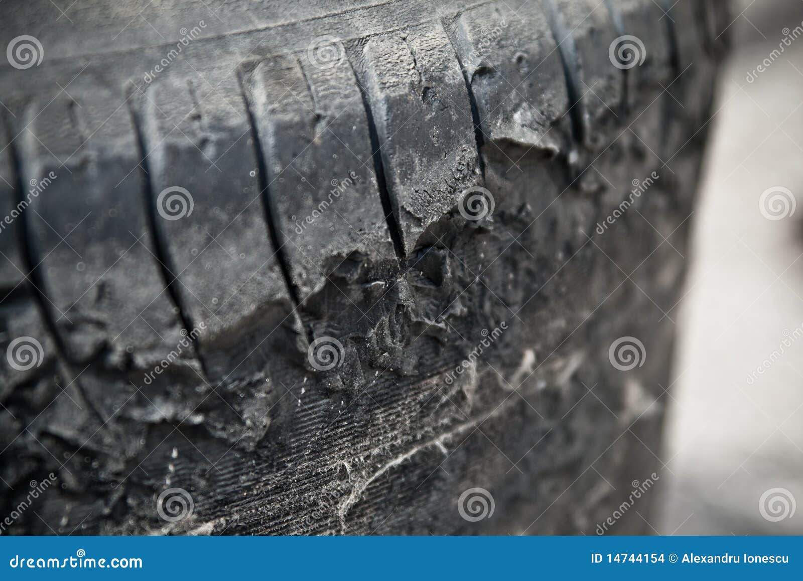 Drift tire macro stock photo. Image of black, close, junkyard - 14744154