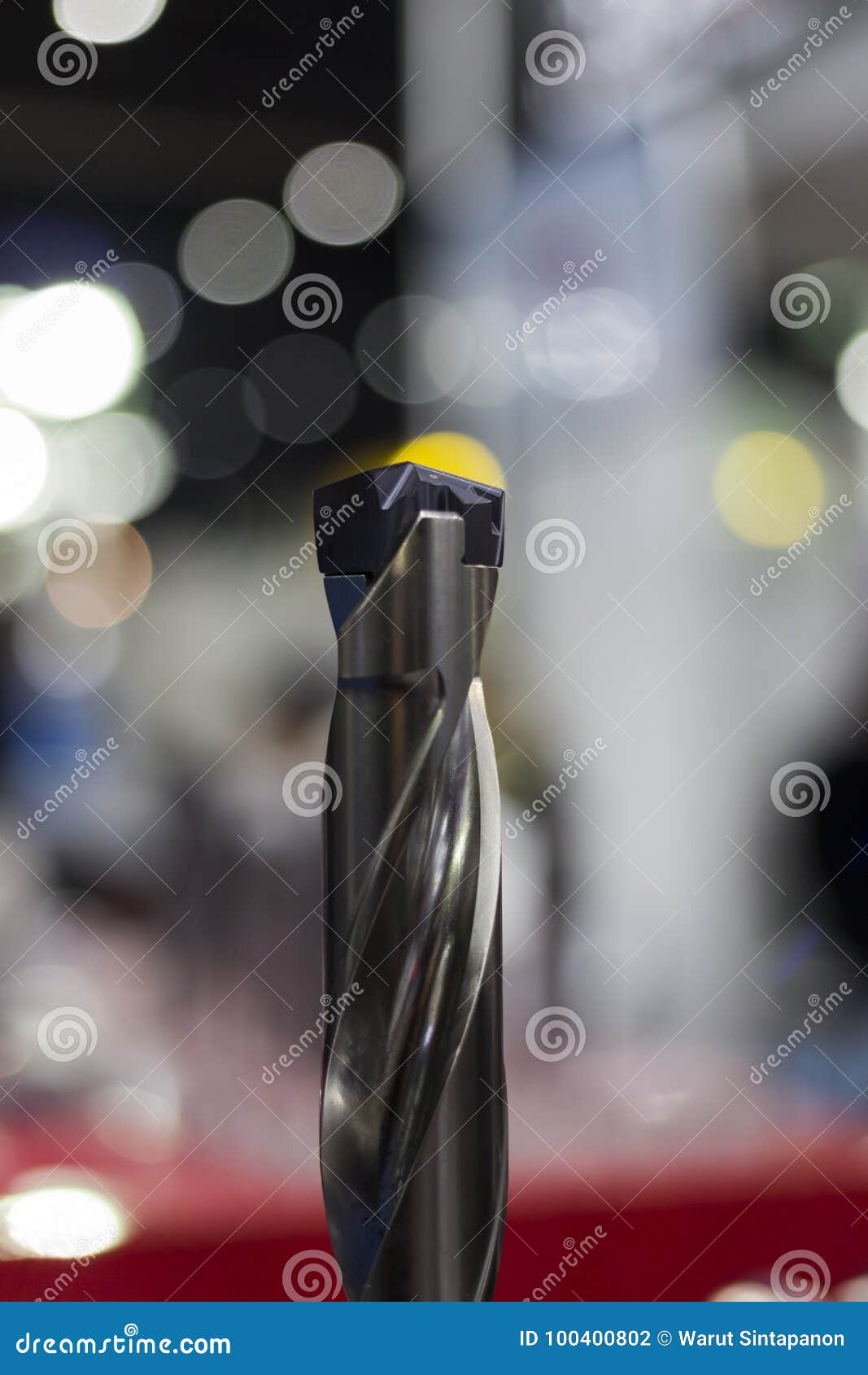 Drilingl Tool for Machining Process Stock Photo - Image of industrial ...