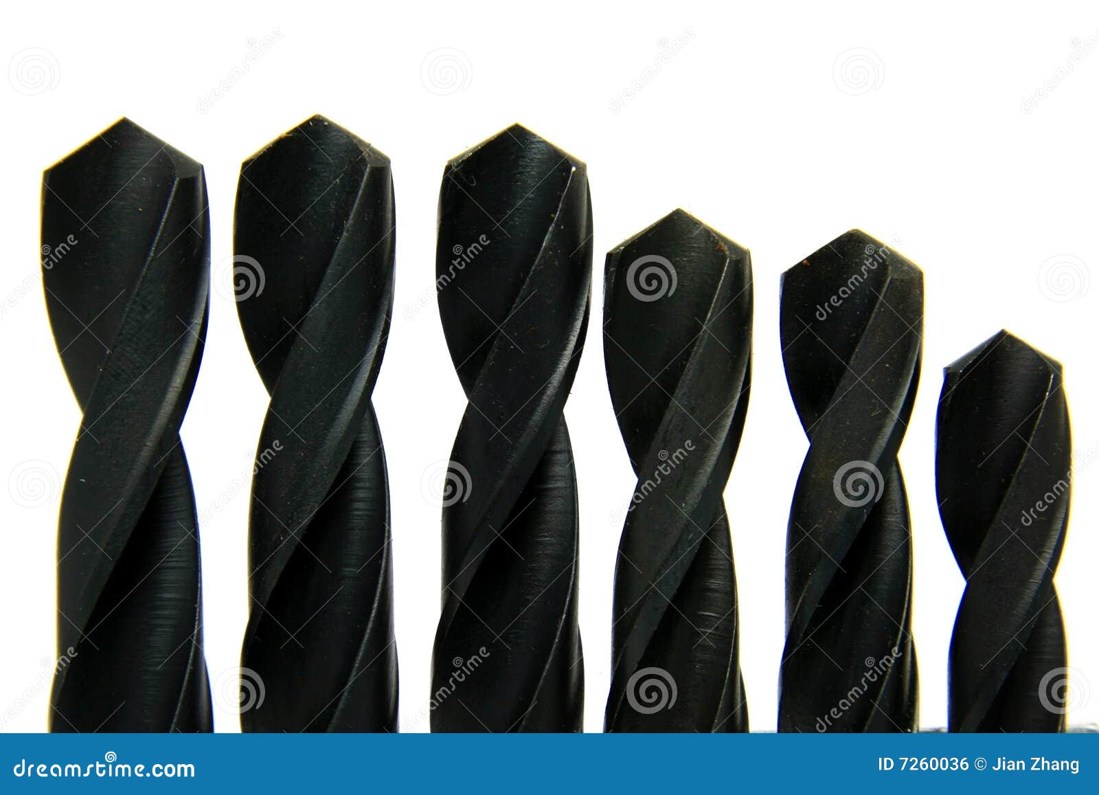 Drill bit stock photo. Image of driver, drilling, black - 7260036