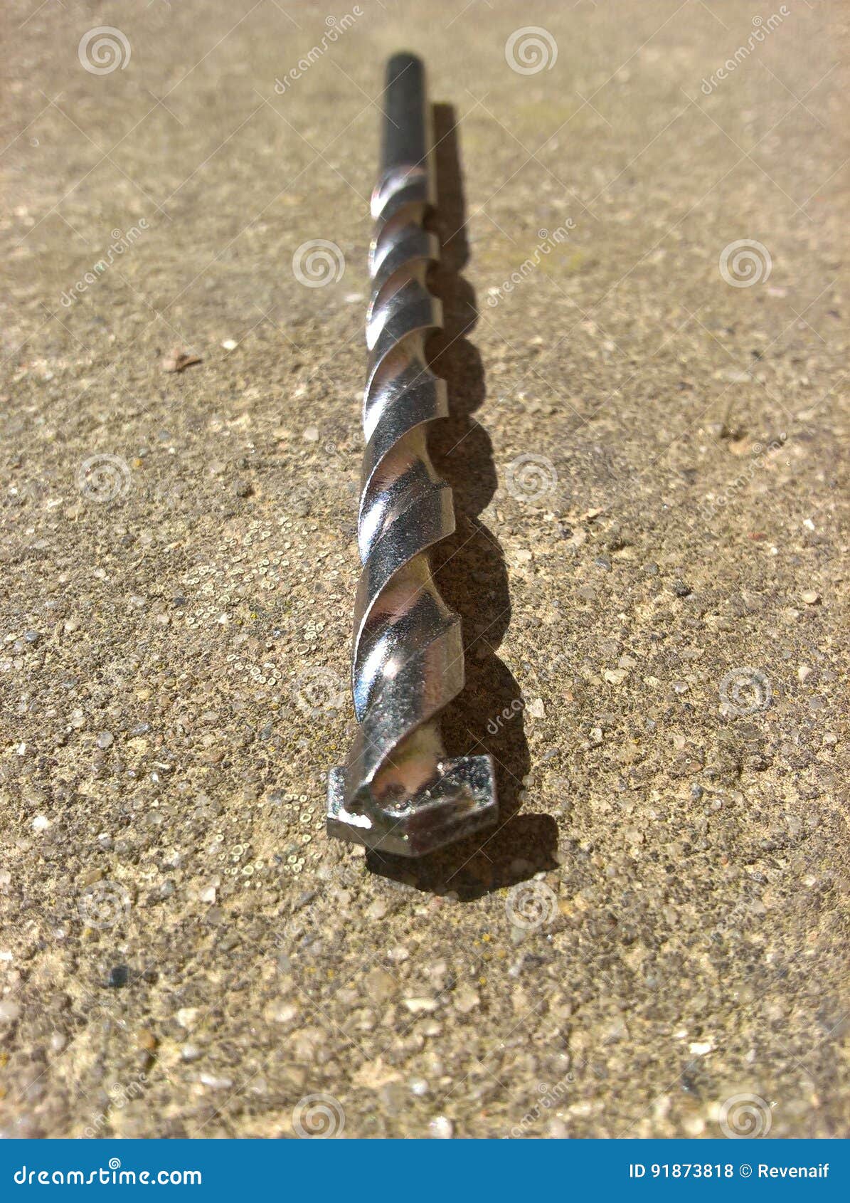 Drill Bit Concrete Prospect Stock Photo - Image of auger, equipment ...