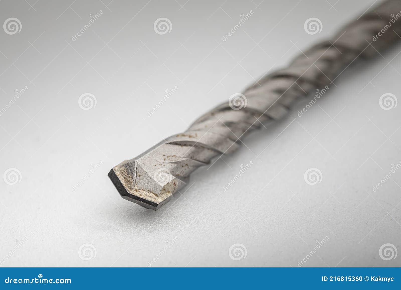 Drill Bit for Drilling Concrete Masonry or Stone Stock Photo - Image of ...