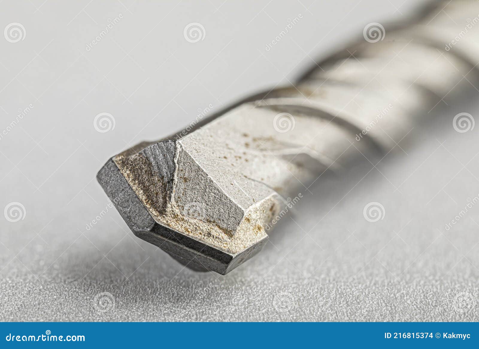 Drill Bit for Drilling Concrete Masonry or Stone Stock Photo - Image of ...