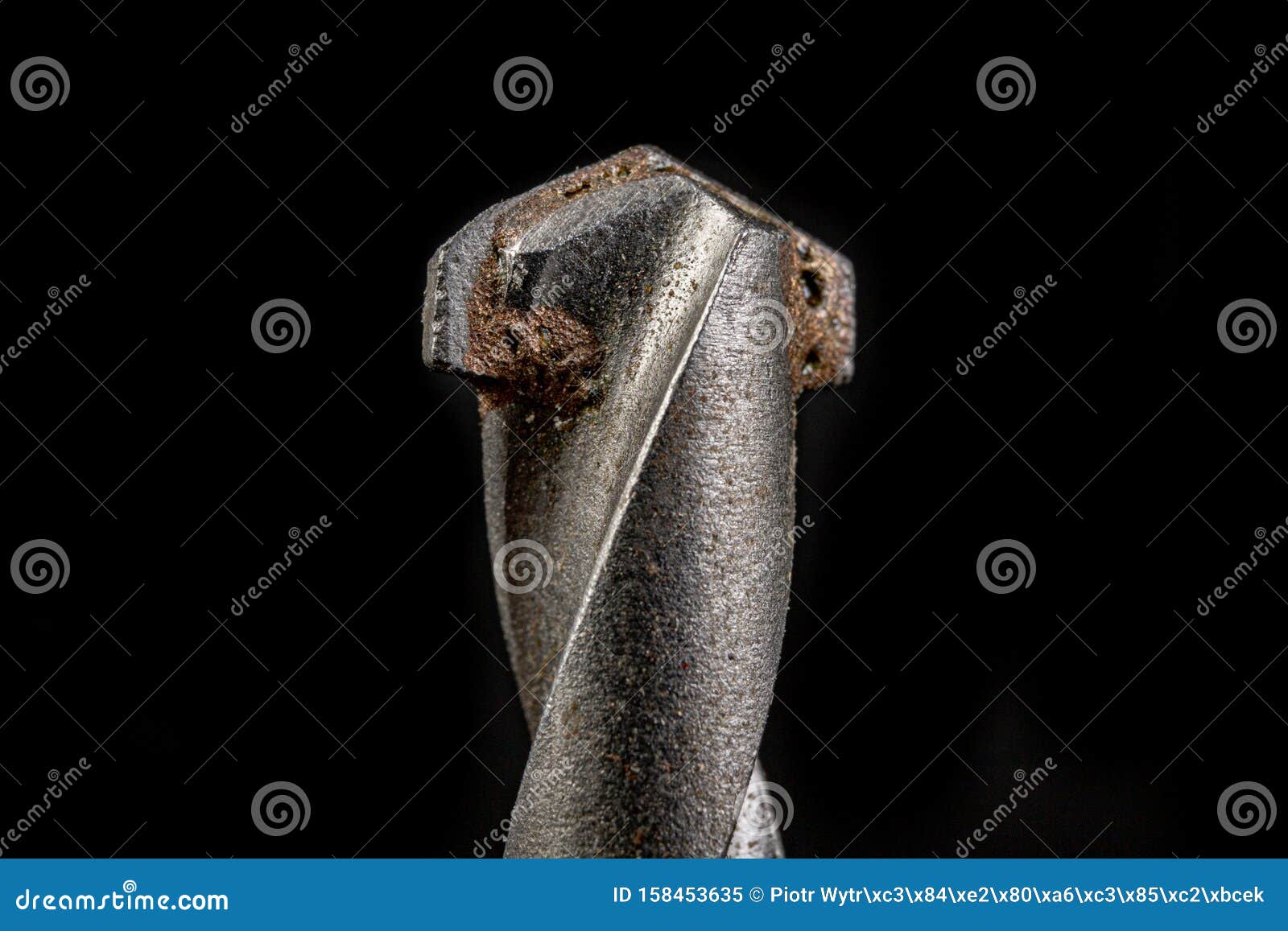 Drill Bit for Drilling in Concrete. Tools for Enlarging Concrete Stock ...