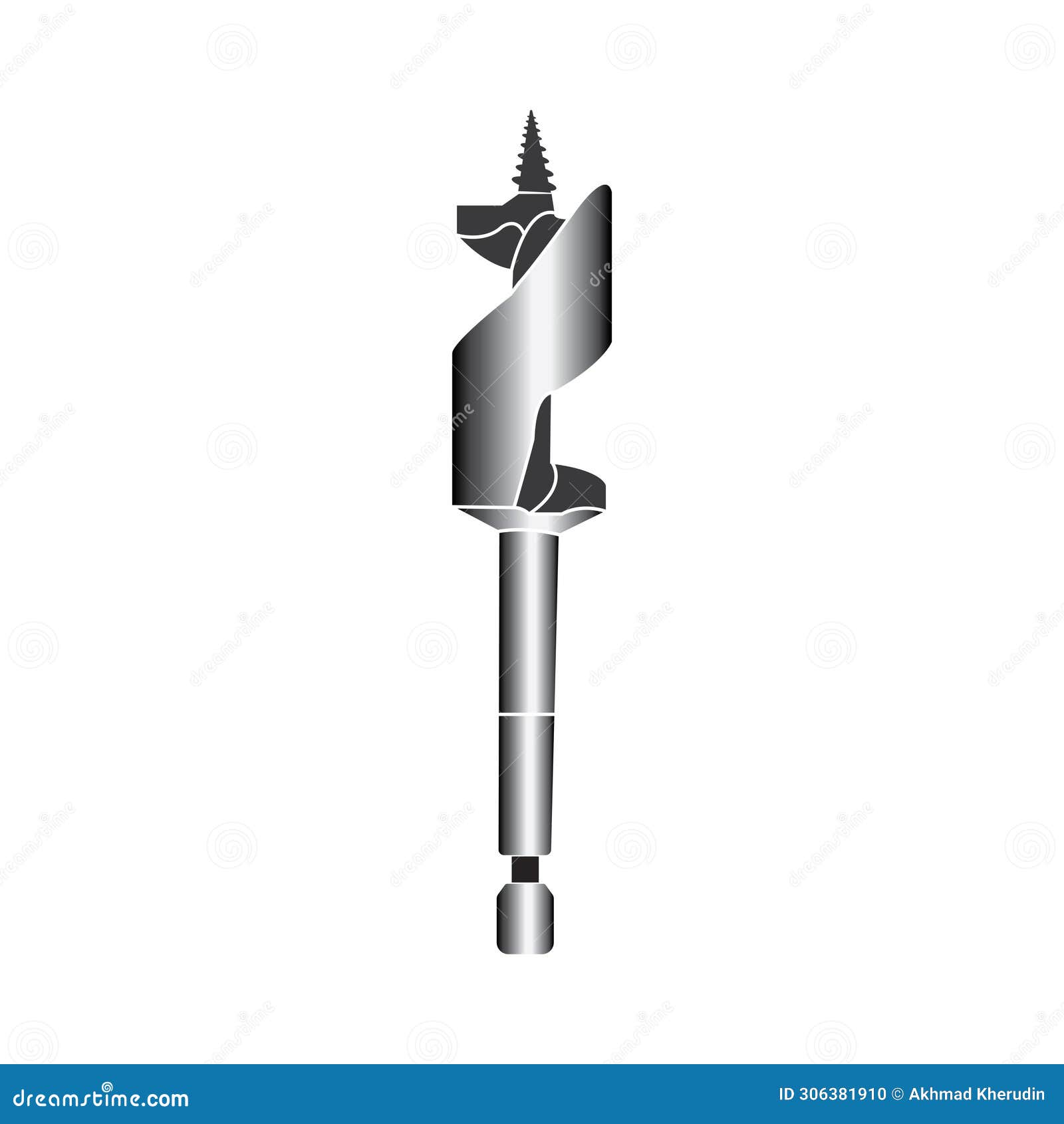 Drill bit icon stock vector. Illustration of construction - 306381910